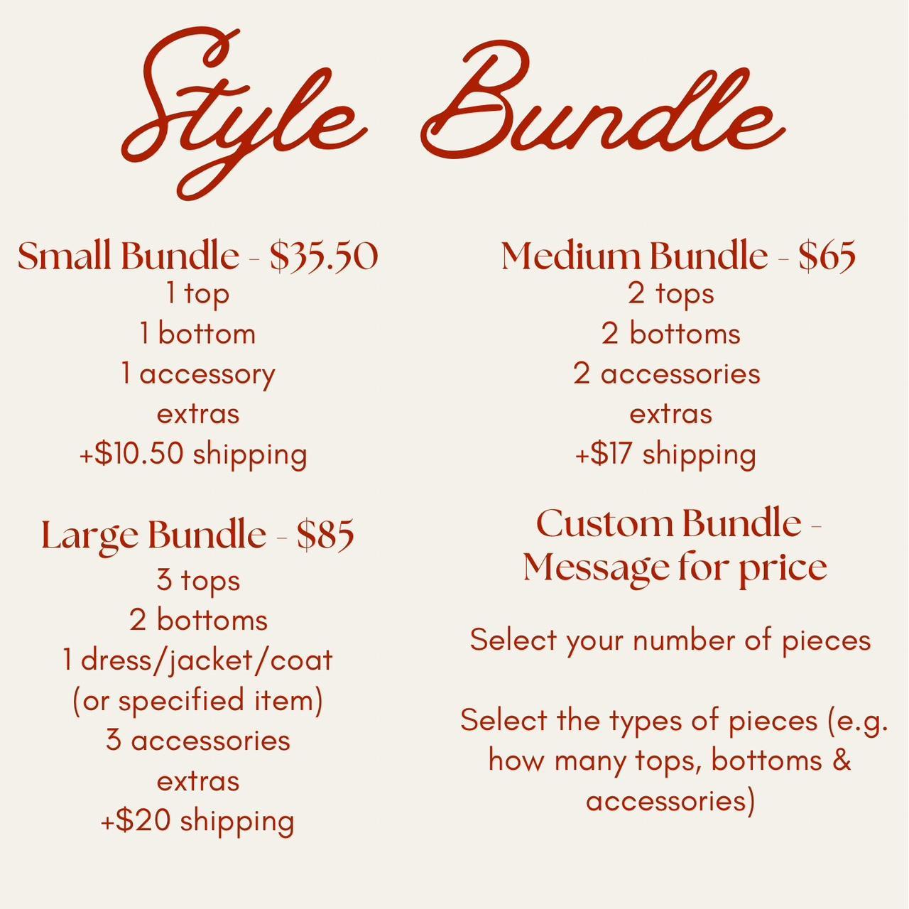 Style Bundles: !!!Please do not purchase this... | Depop