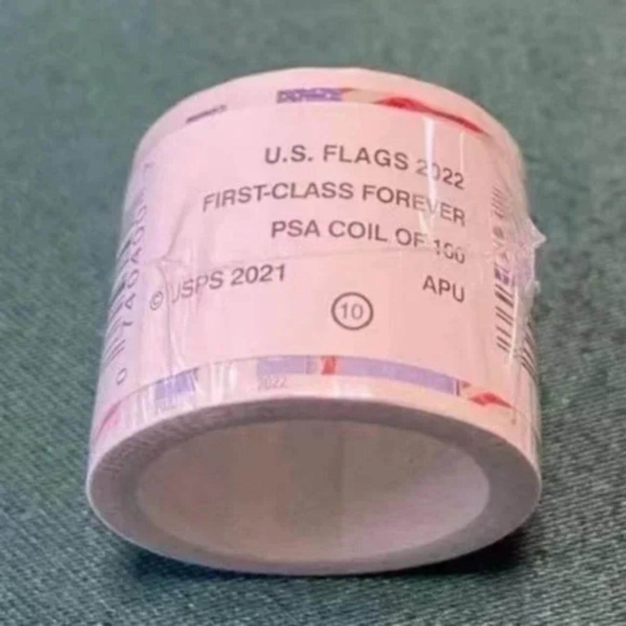 USPS Stamp 2022 Three U.S. Flags Postage Forever... - Depop