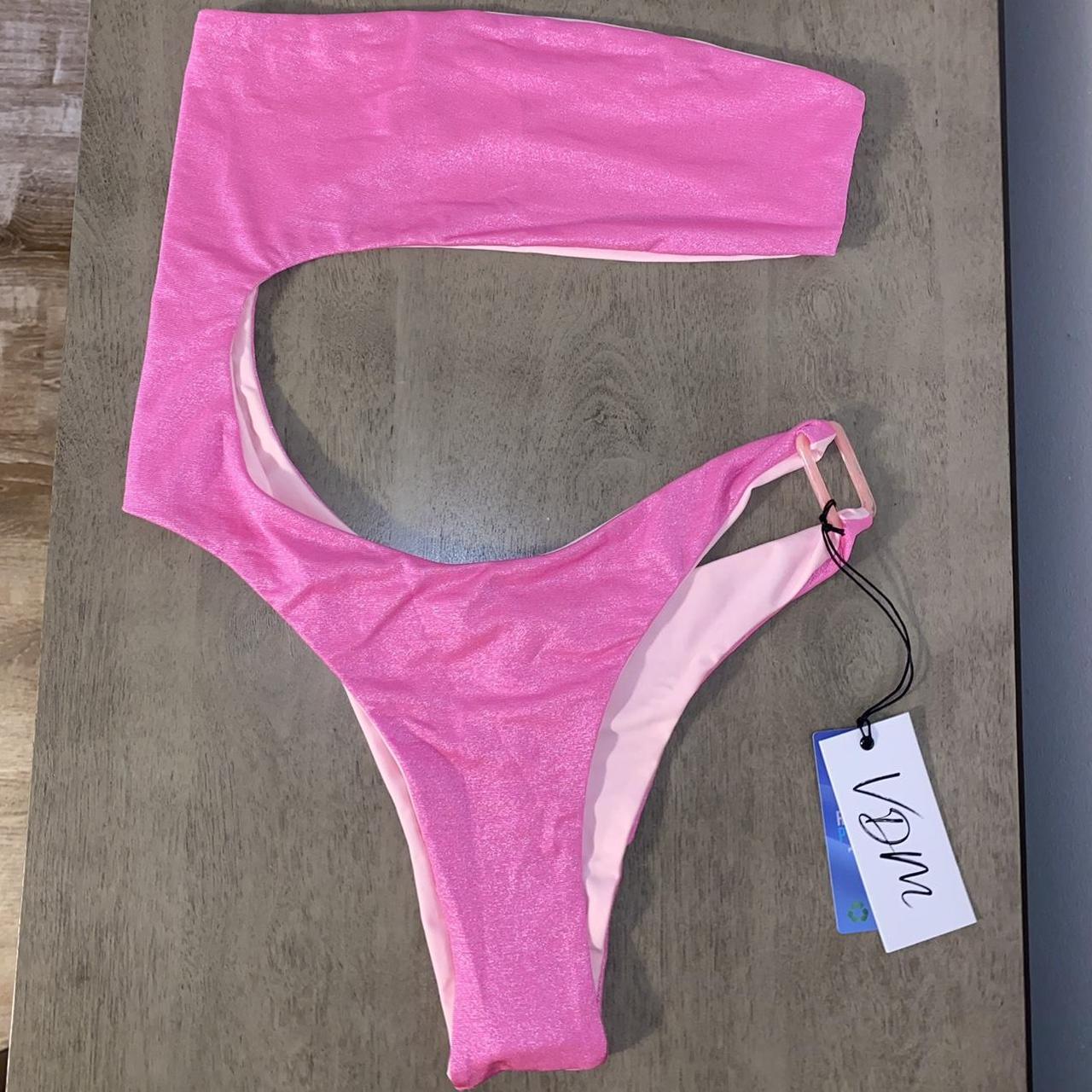 VDM The Label WINNIE PINK SPARKLE REVERSIBLE ONE... - Depop