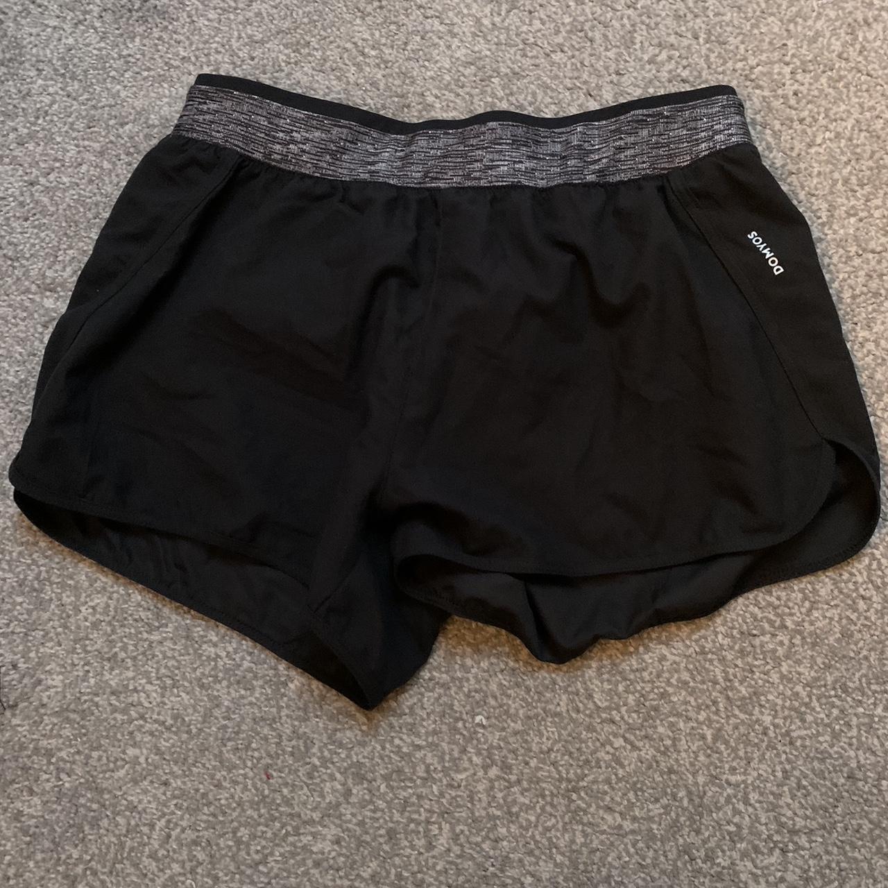Small black running shorts - Depop