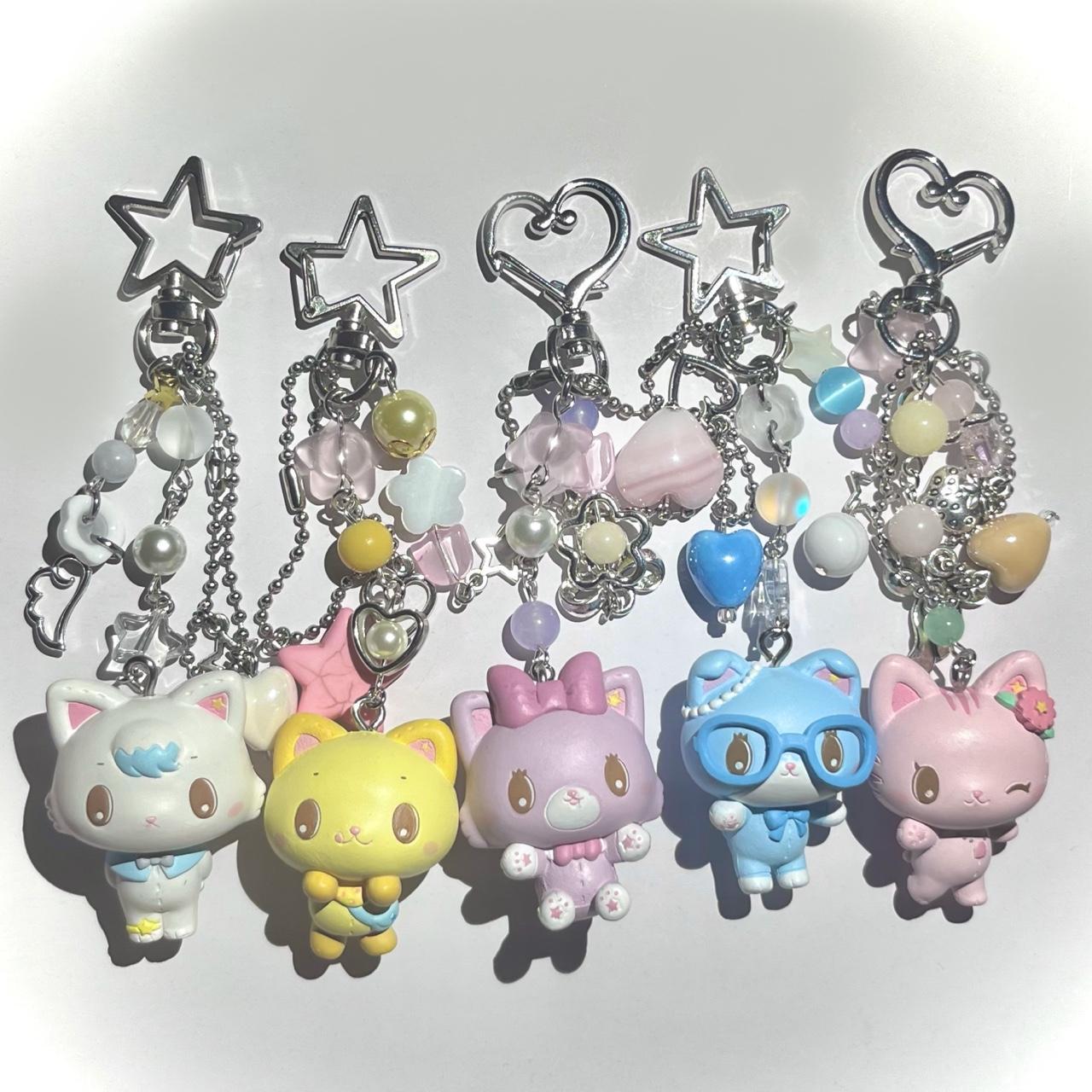 mewkledreamy cute yellow cat keychain • only image 1... - Depop