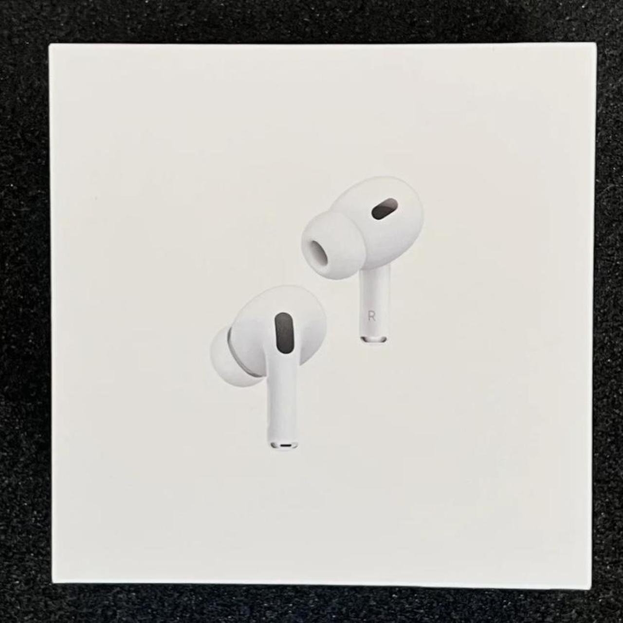 airpod pros got them for £250 selling for cheap - Depop