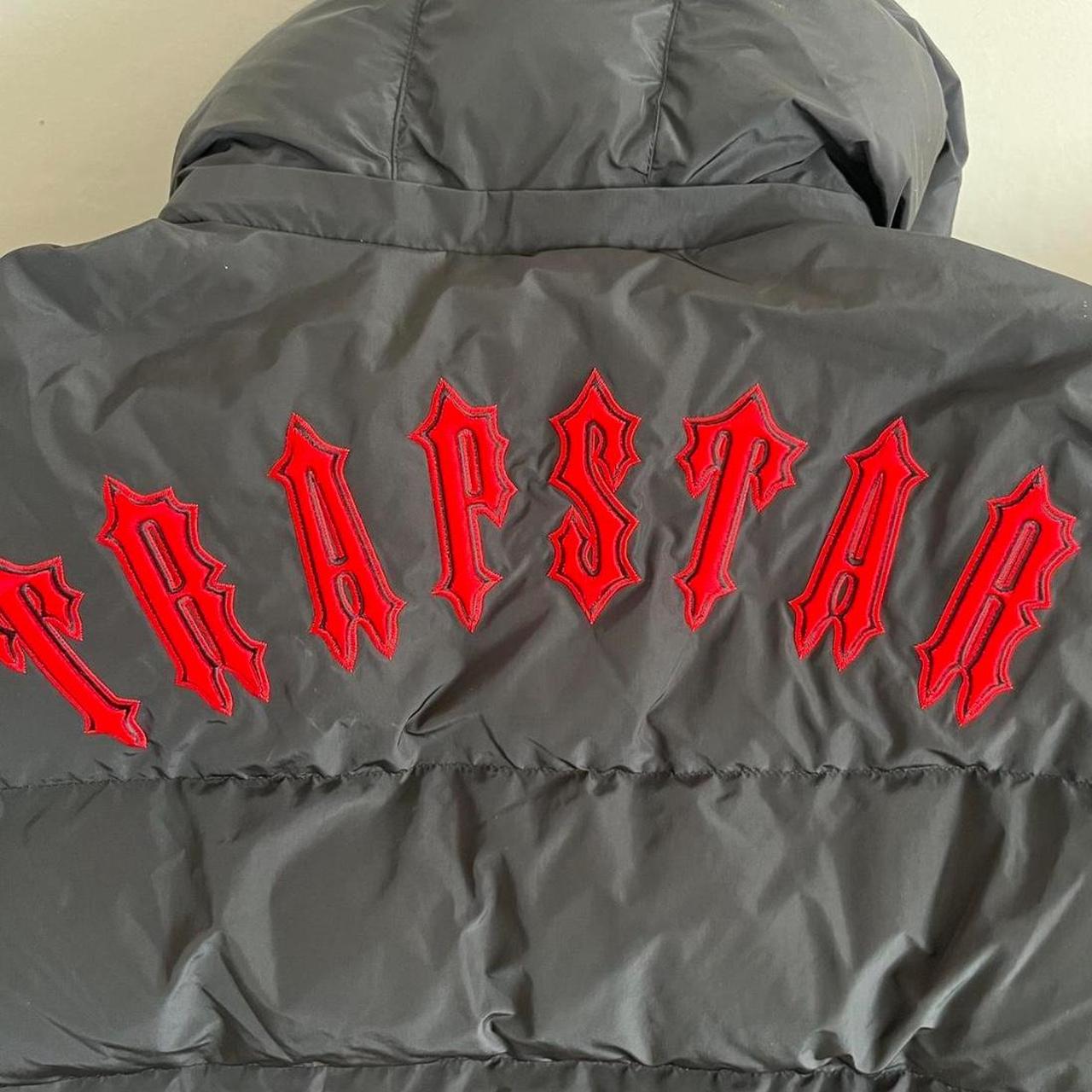 Trapstar puffer jacket for sale. Never worn just... - Depop