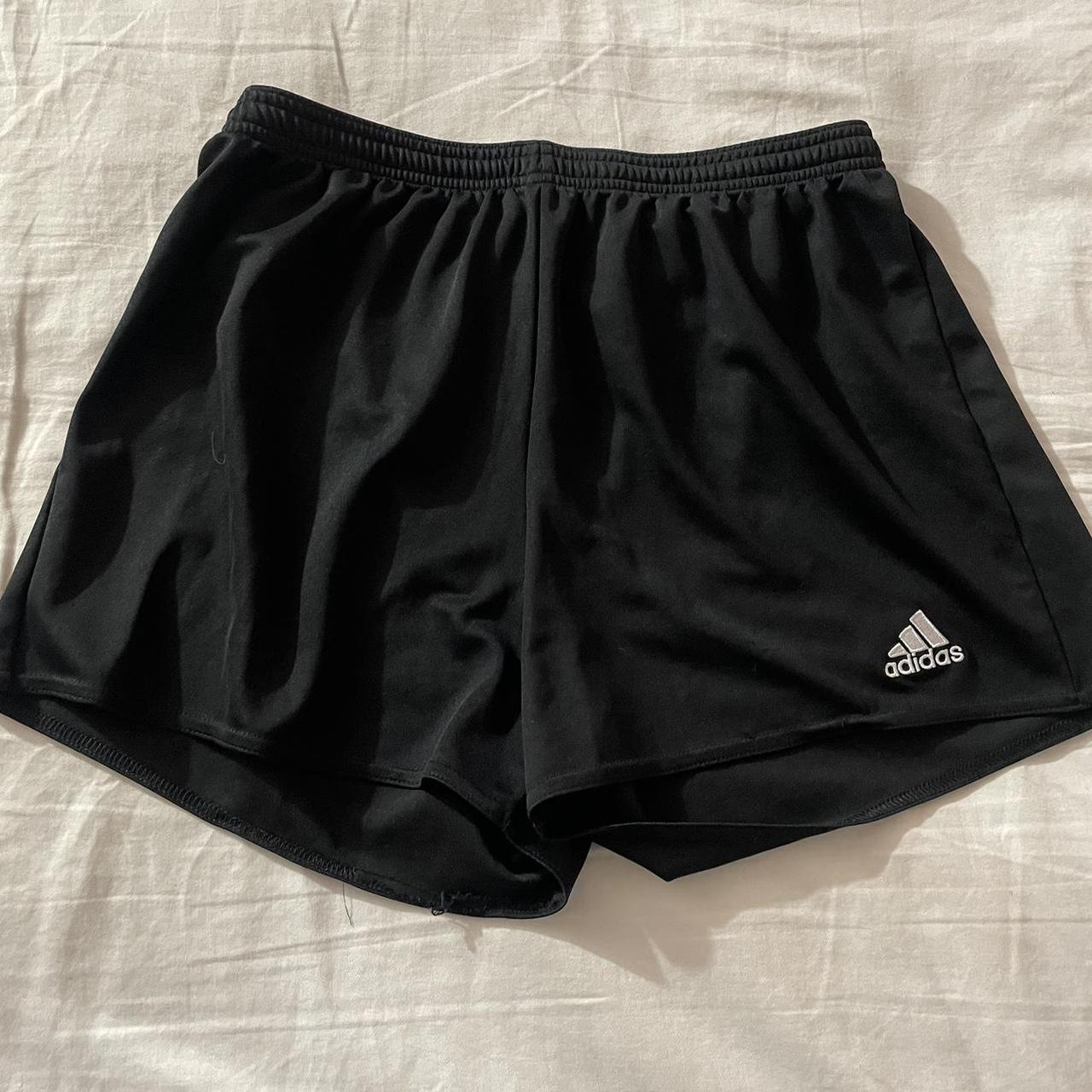 black adidas shorts fits size S/M #sportswear... - Depop