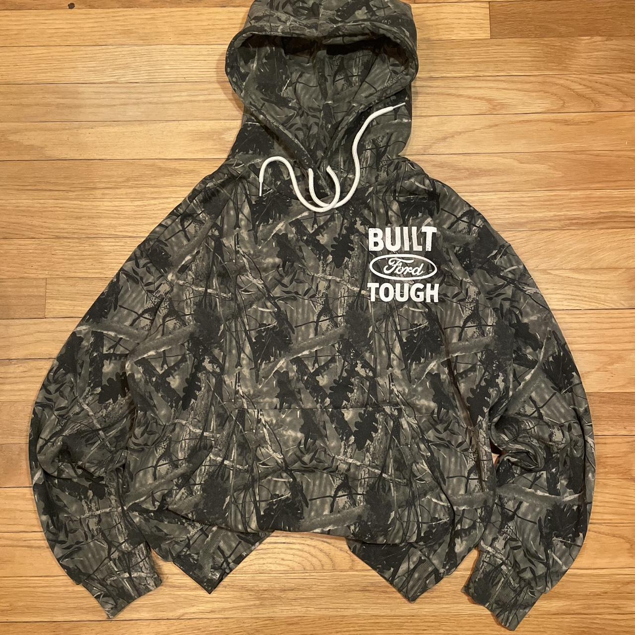 Vintage Ford Camo hoodie -Size Small -New and unused... | Depop