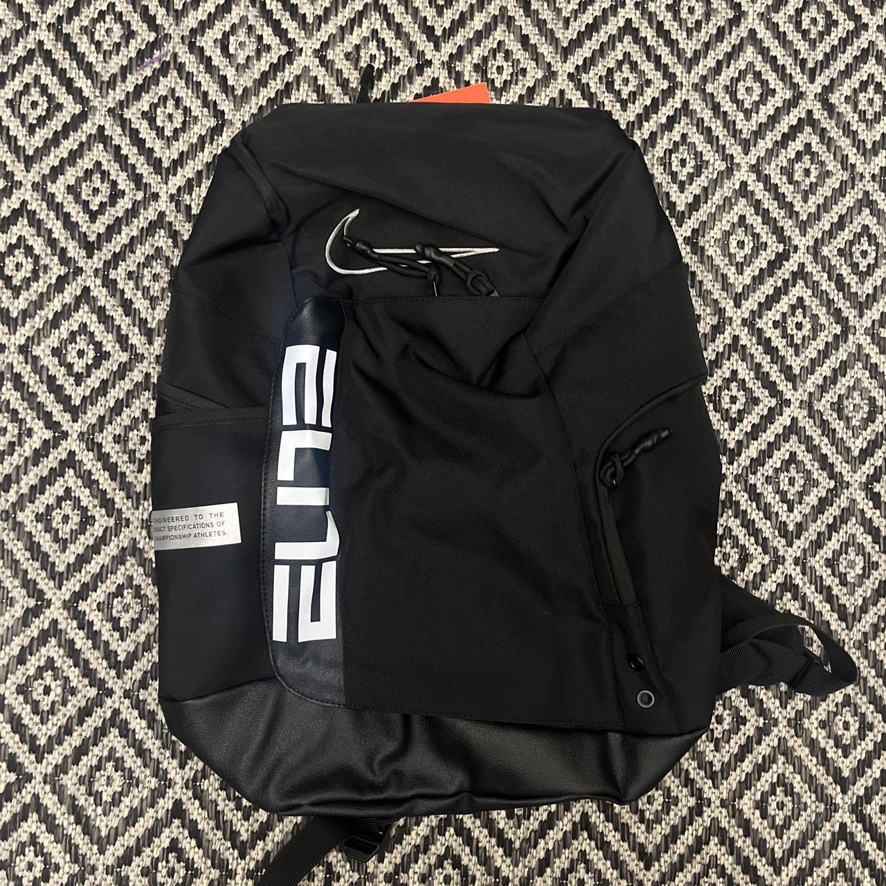 Nike Elite Pro Basketball Backpack Black New 2023.... - Depop