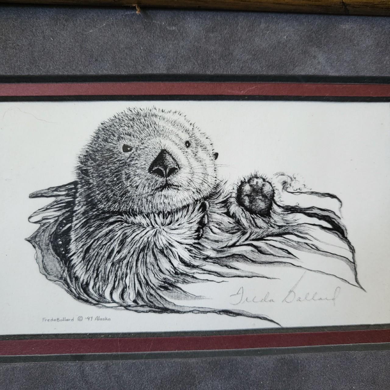 Freda Ballard is the artist of this small drawing of... - Depop