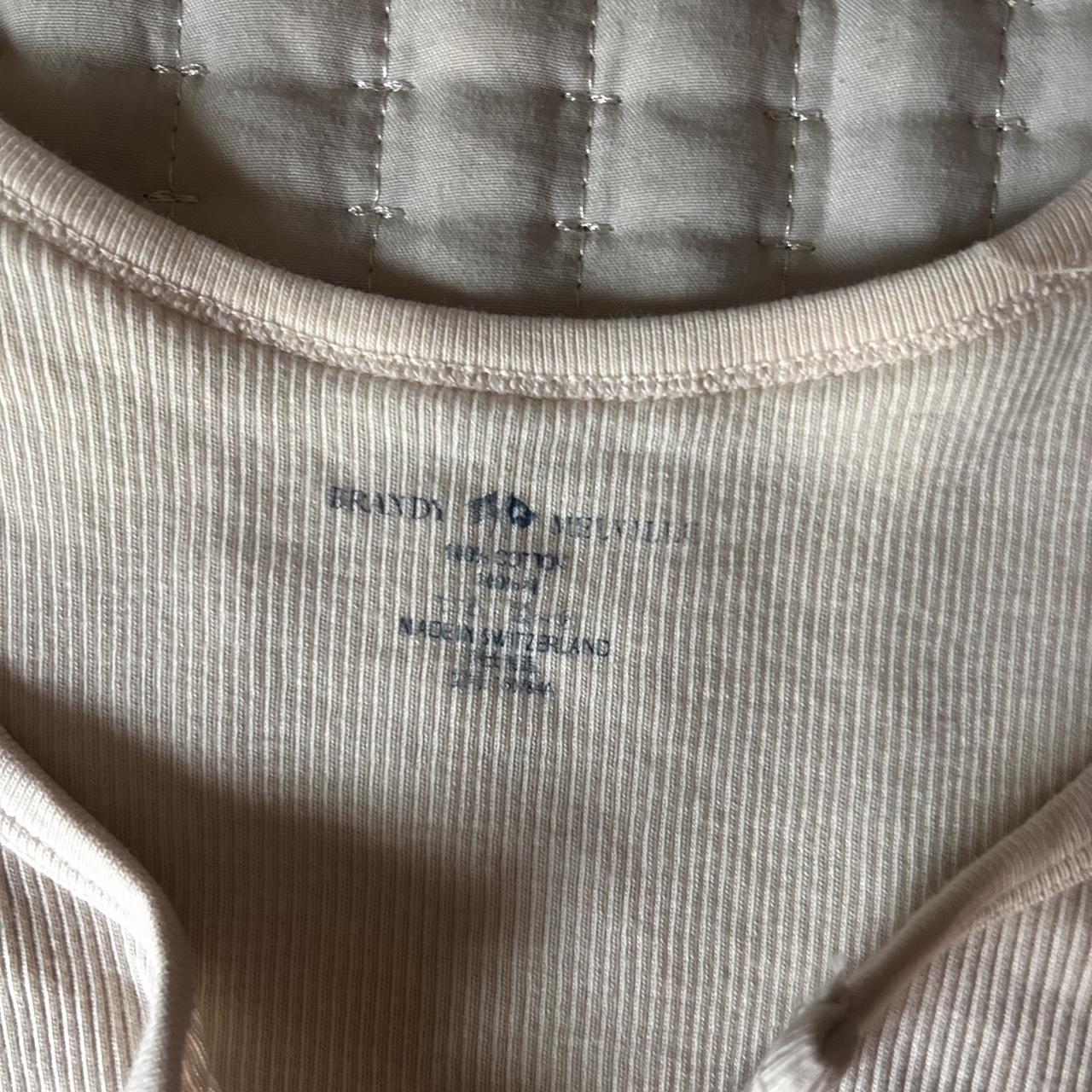 baby pink brandy tank perfect condition fits s-m - Depop