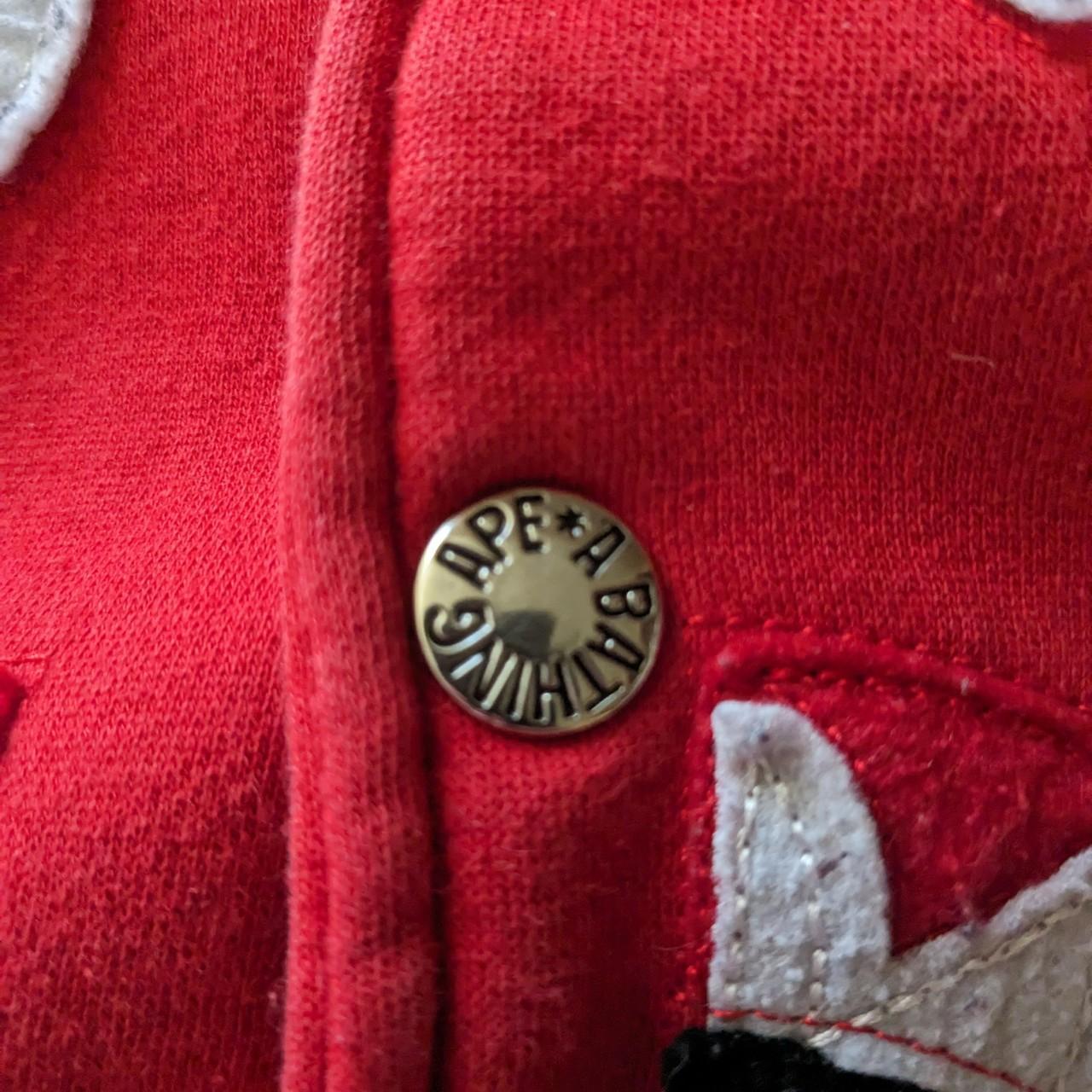 A bathing ape varsity jacket size small - Depop