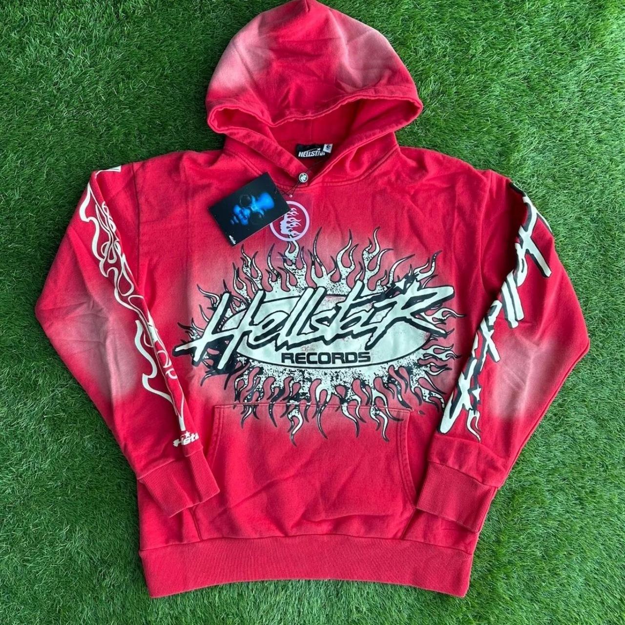 ⚠️MSG BEFORE BUYING⚠️ Red Hellstar Hoodie nop Brand... | Depop