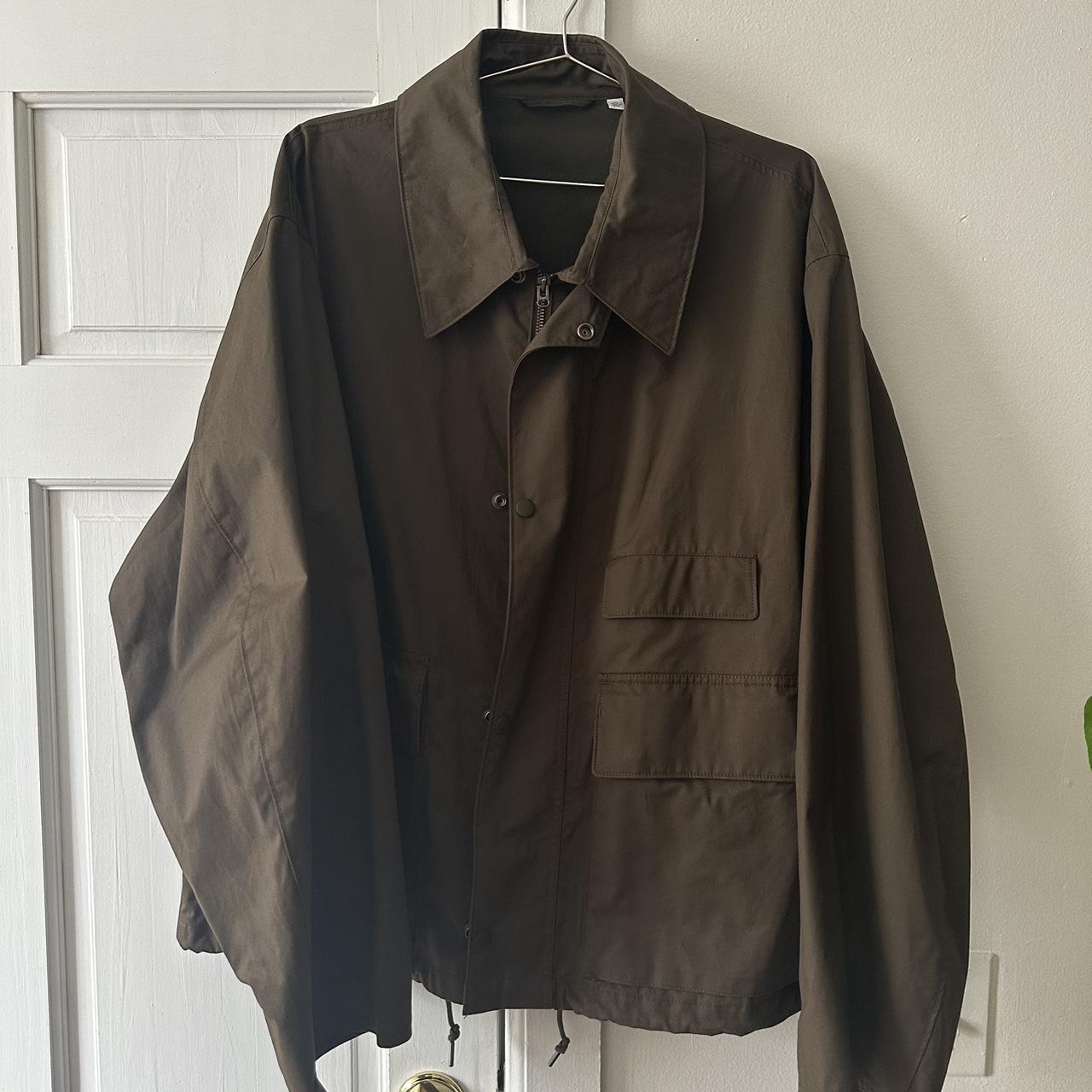 Uniqlo U Utility Short Blouson “Olive” Size XL - Depop