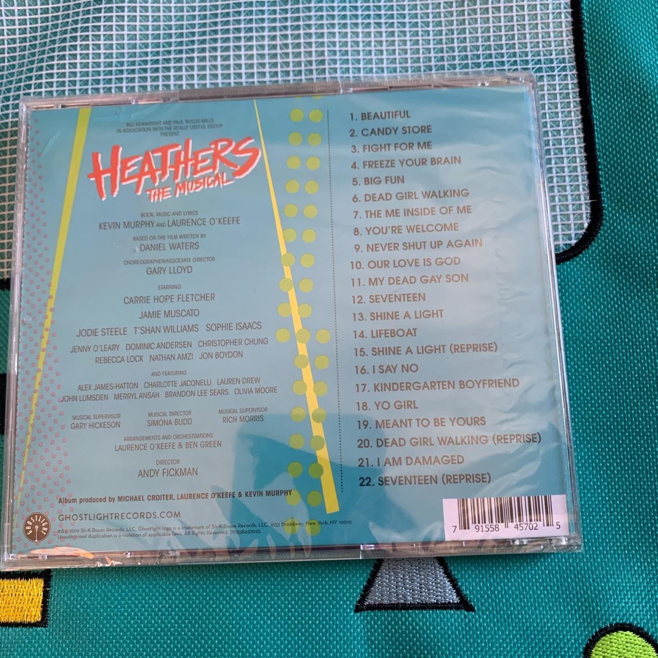 Heathers the Musical songs CD, brand new never... - Depop