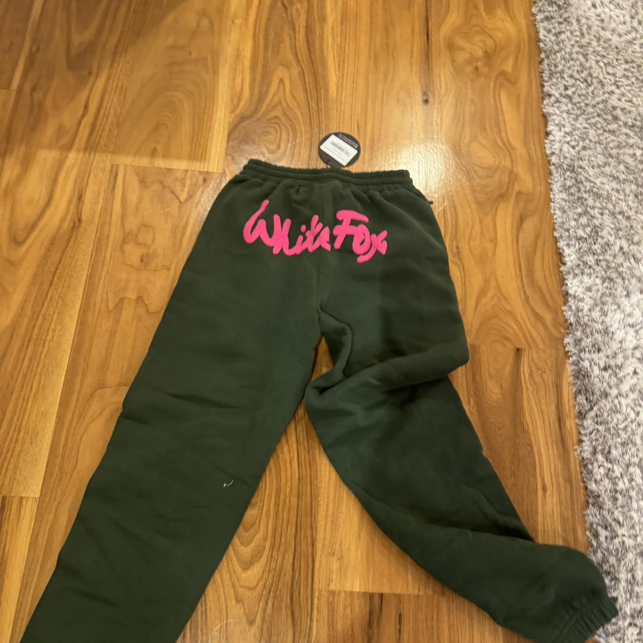 White fox sweat set - Depop