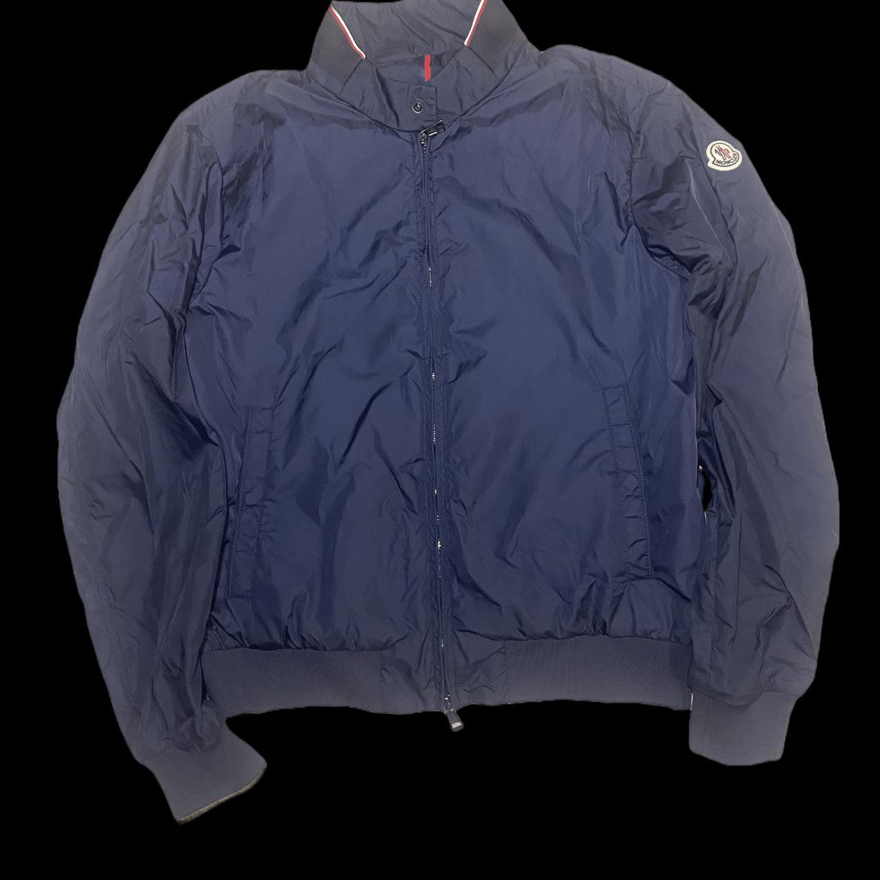 Moncler Windbreaker/ Bomber Jacket, Navy (Retail: $750) - Depop