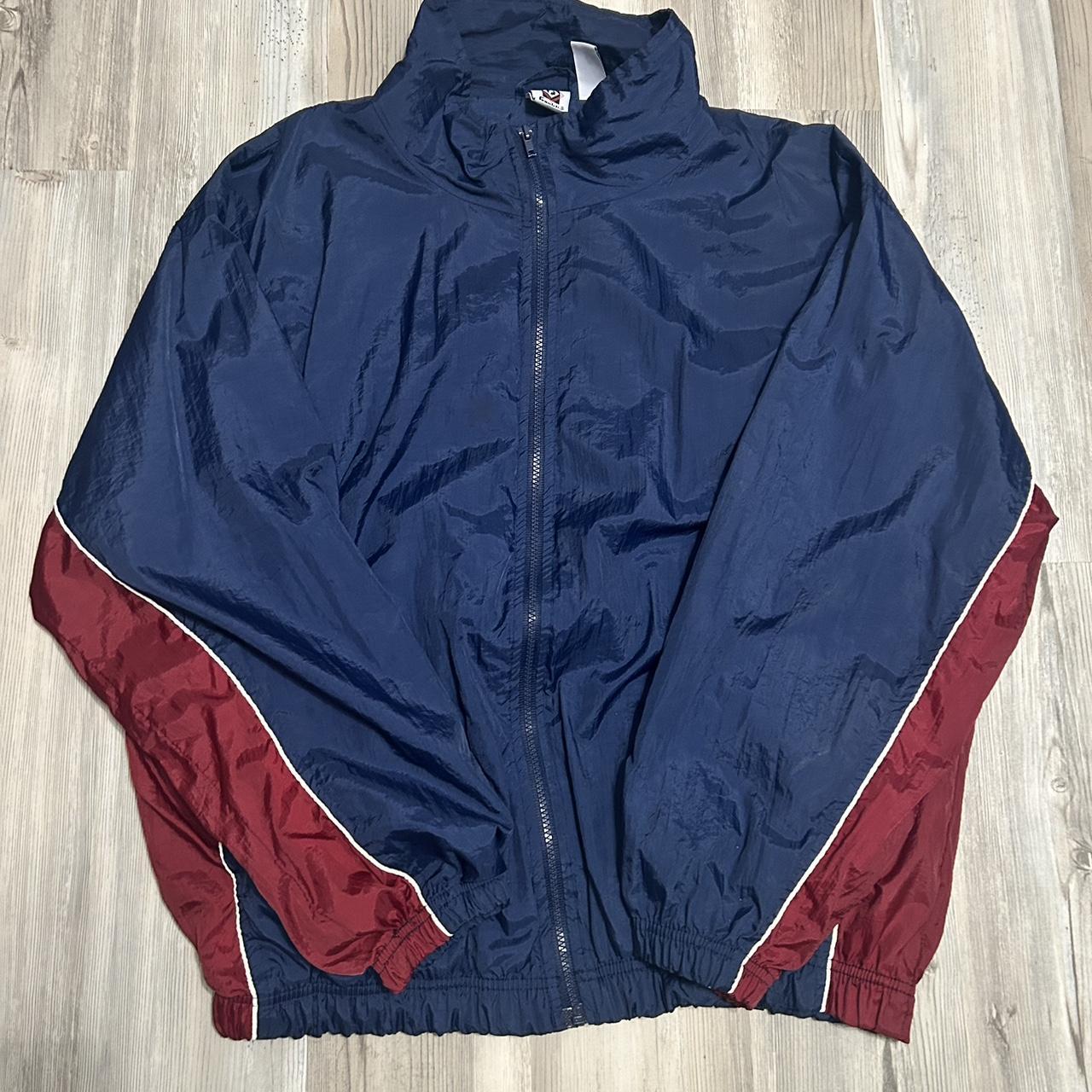 vintage franklin jacket dope colorway flaws... - Depop