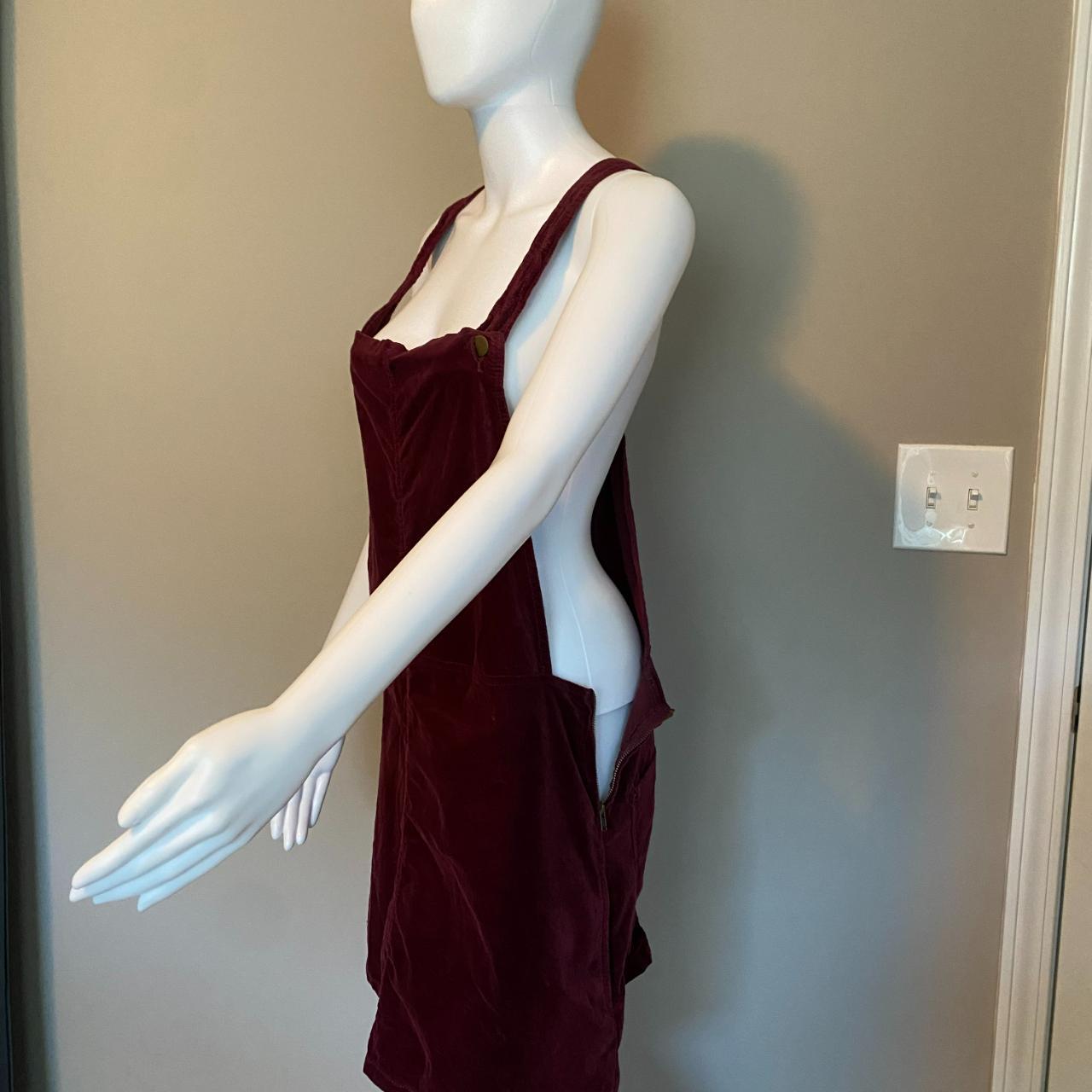 XL Maroon Red overalls, never worn. - Depop