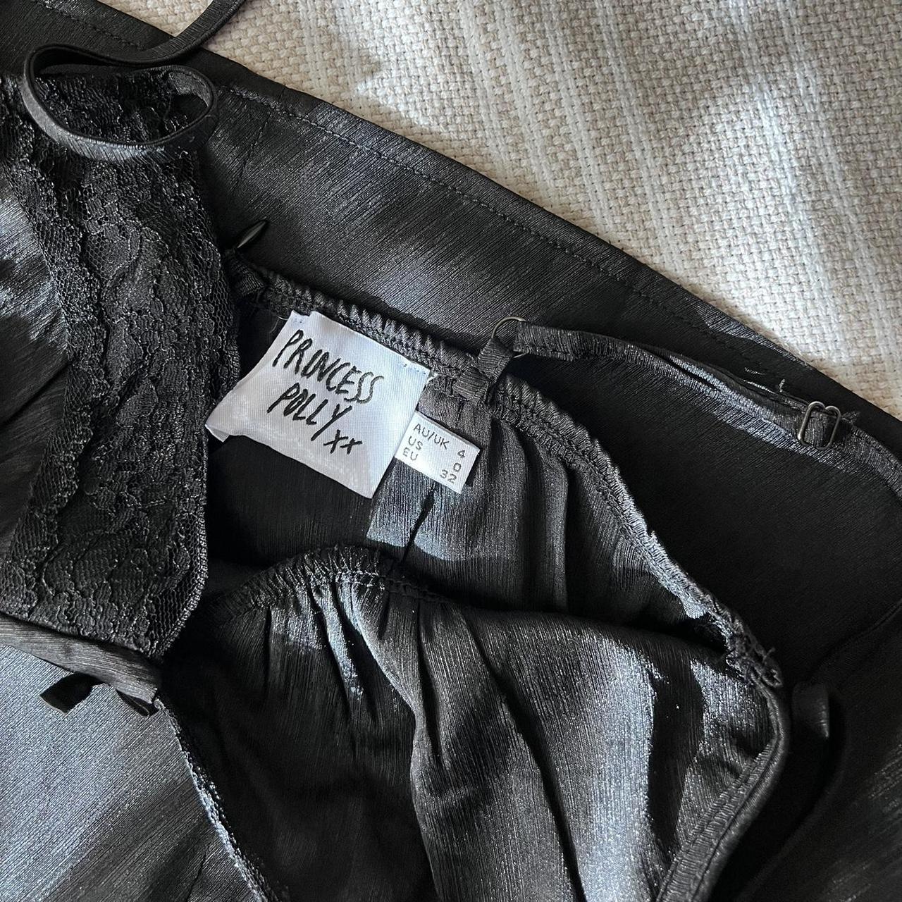 Princess Poly dale mini dress black size: 0 washed... - Depop