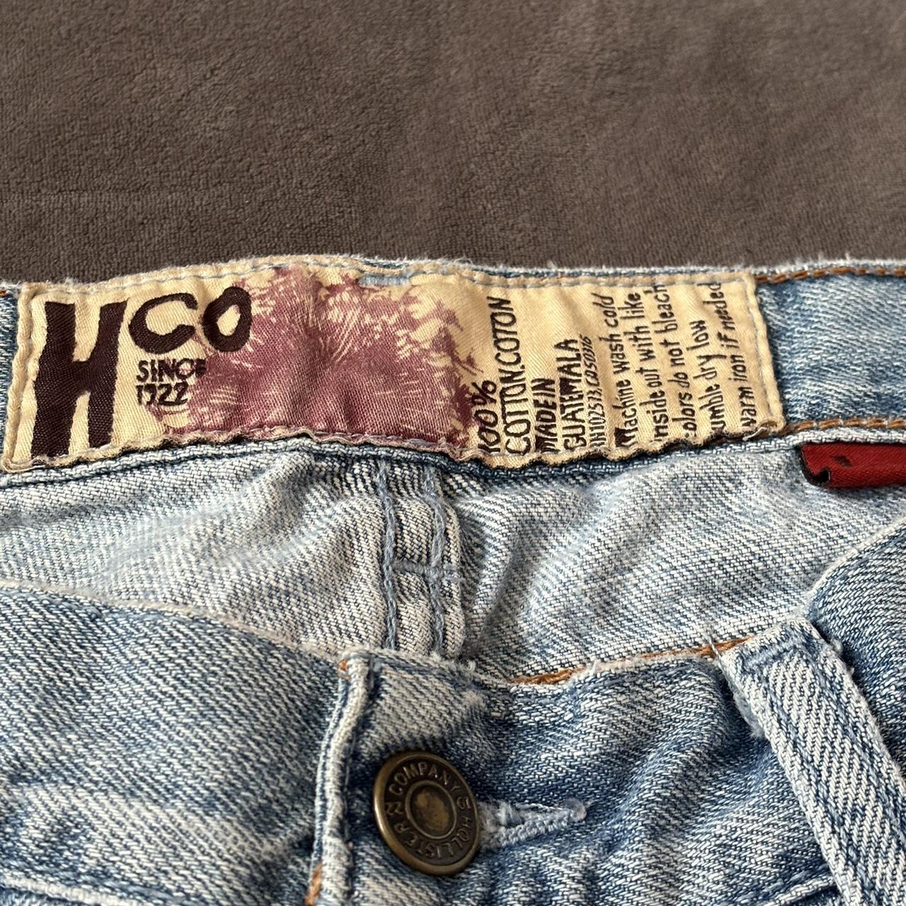 Vintage 2000’s low rise hollister jeans. Size 0,... - Depop