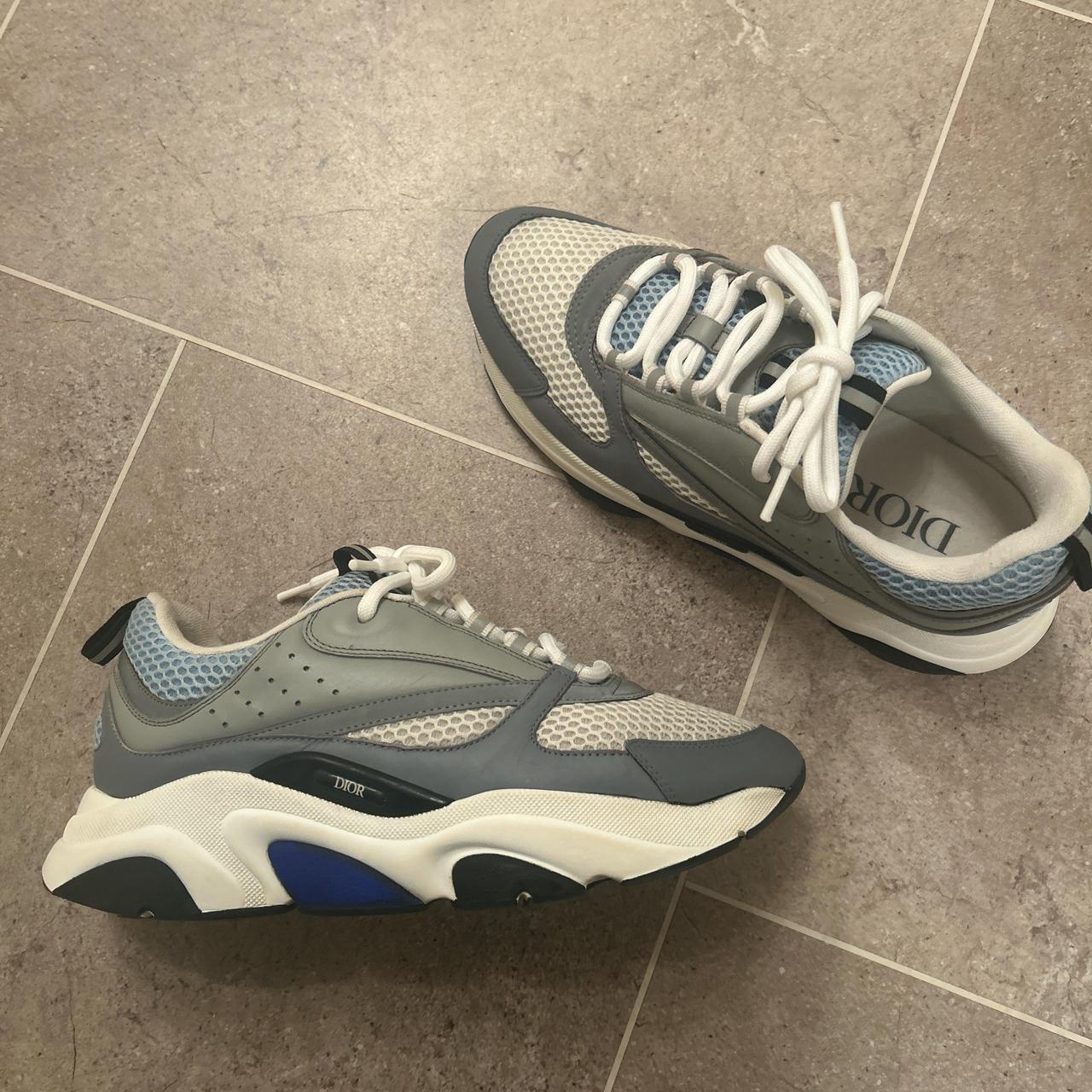 Dior b22 baby blue size 8 Good condition - Depop