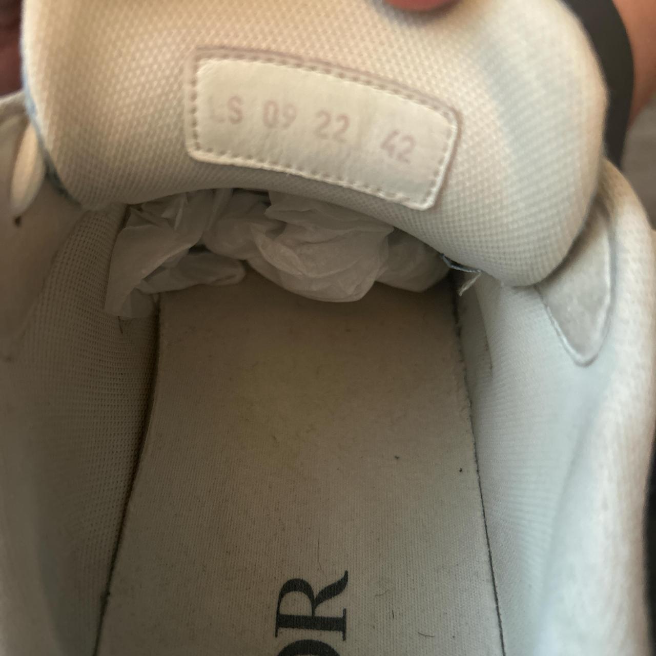 Dior b22 baby blue size 8 Good condition - Depop