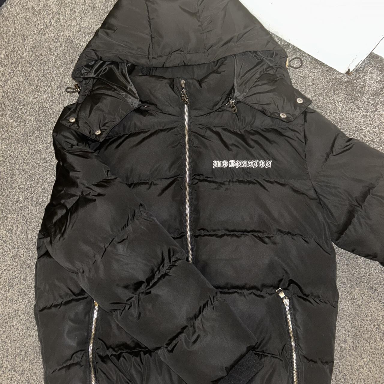 mob nation puffer jacket - Depop