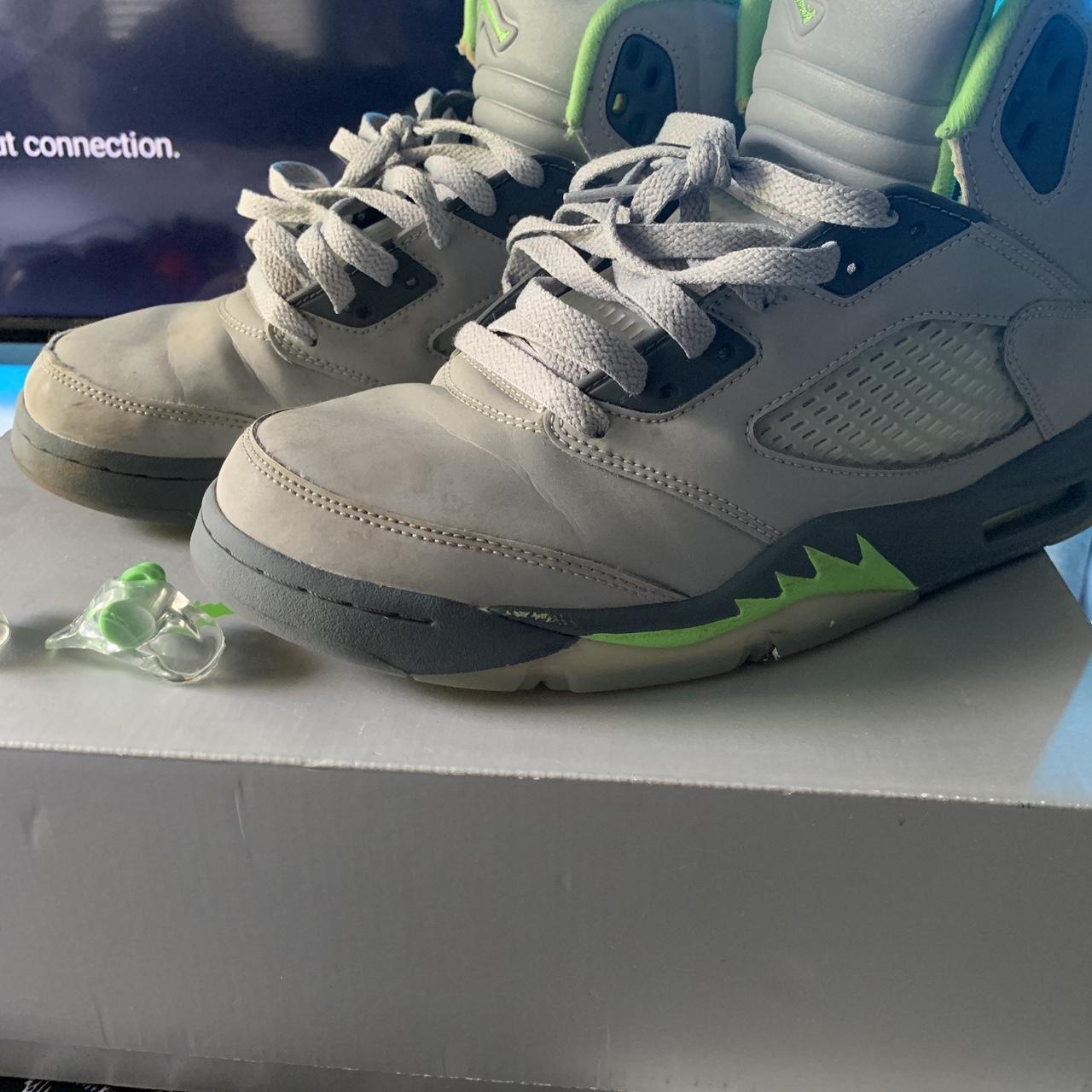 jordan 5 green beans - Depop