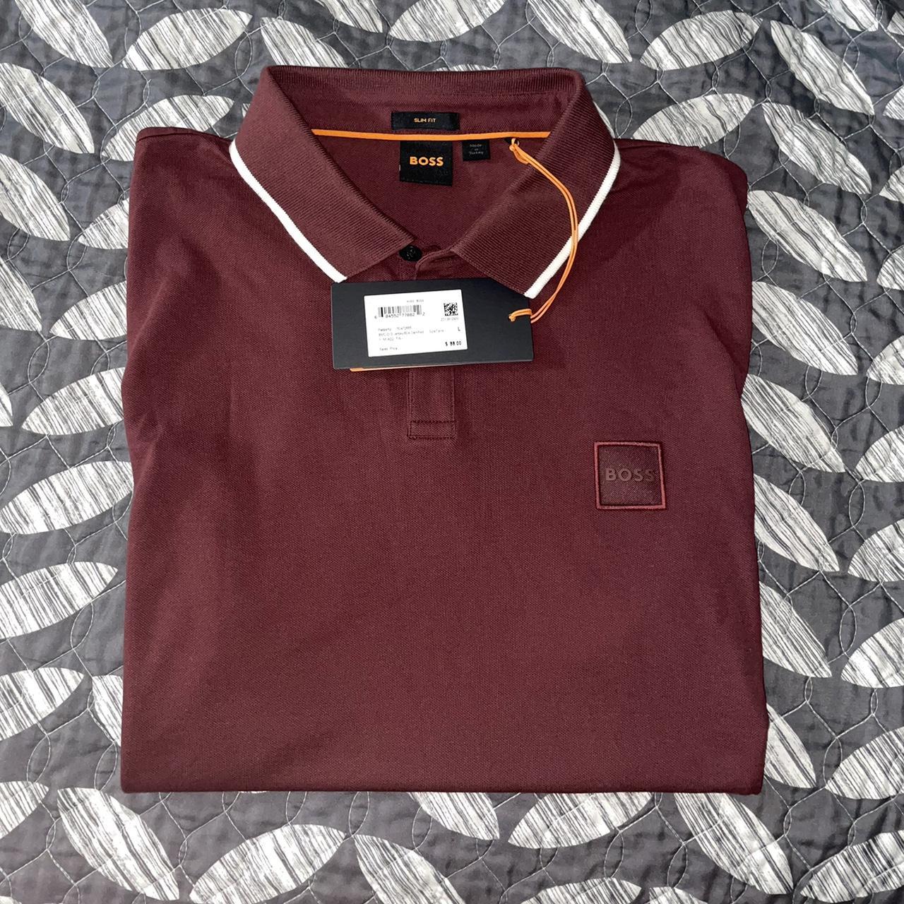 Brand new Hugo Boss Slim Fit Polo. Tag from Macys... | Depop