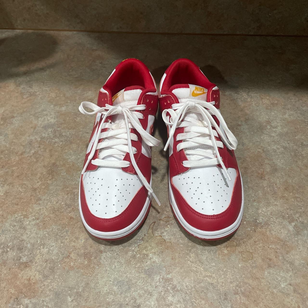 Nike Dunk SB USC worn three times Comes with crease... - Depop