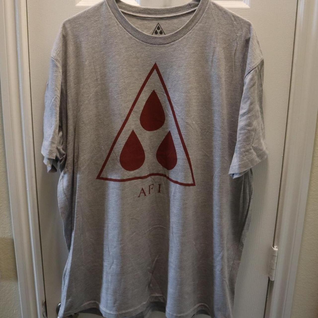 AFI “blood album” shirt. Printed on AFI branded... - Depop