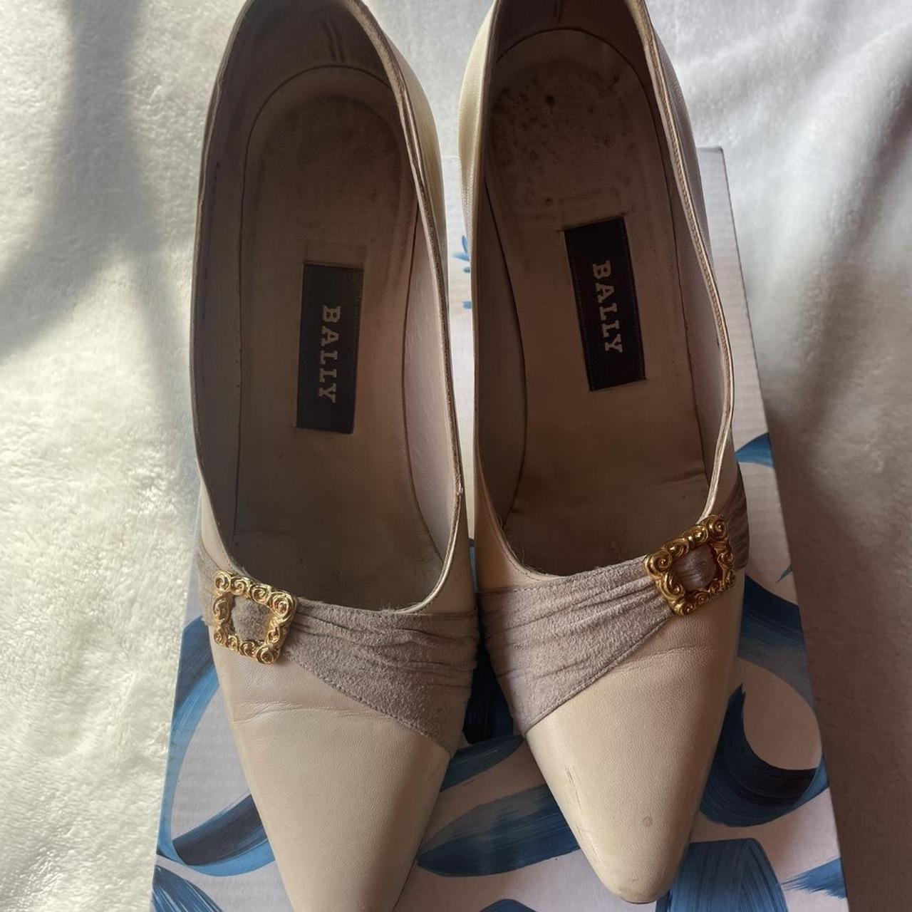 Vintage 90s Bally Heels -size women’s 5... - Depop