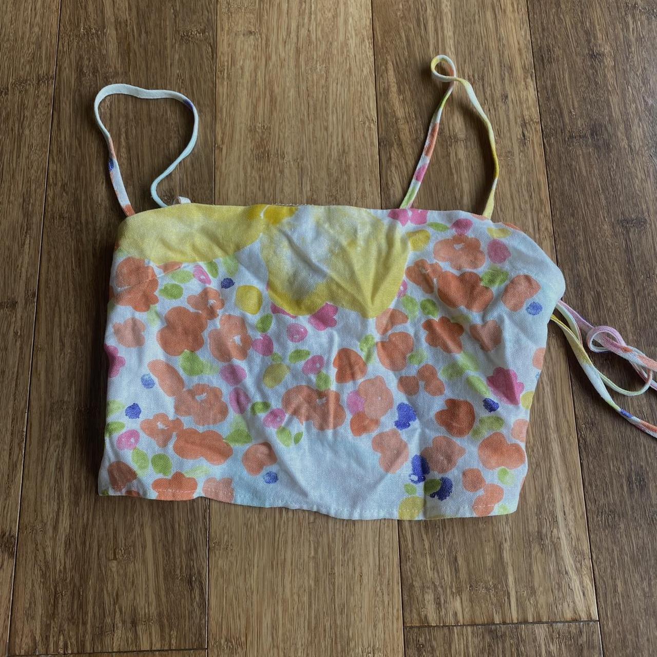 glassons backless tie back top, never been worn - Depop