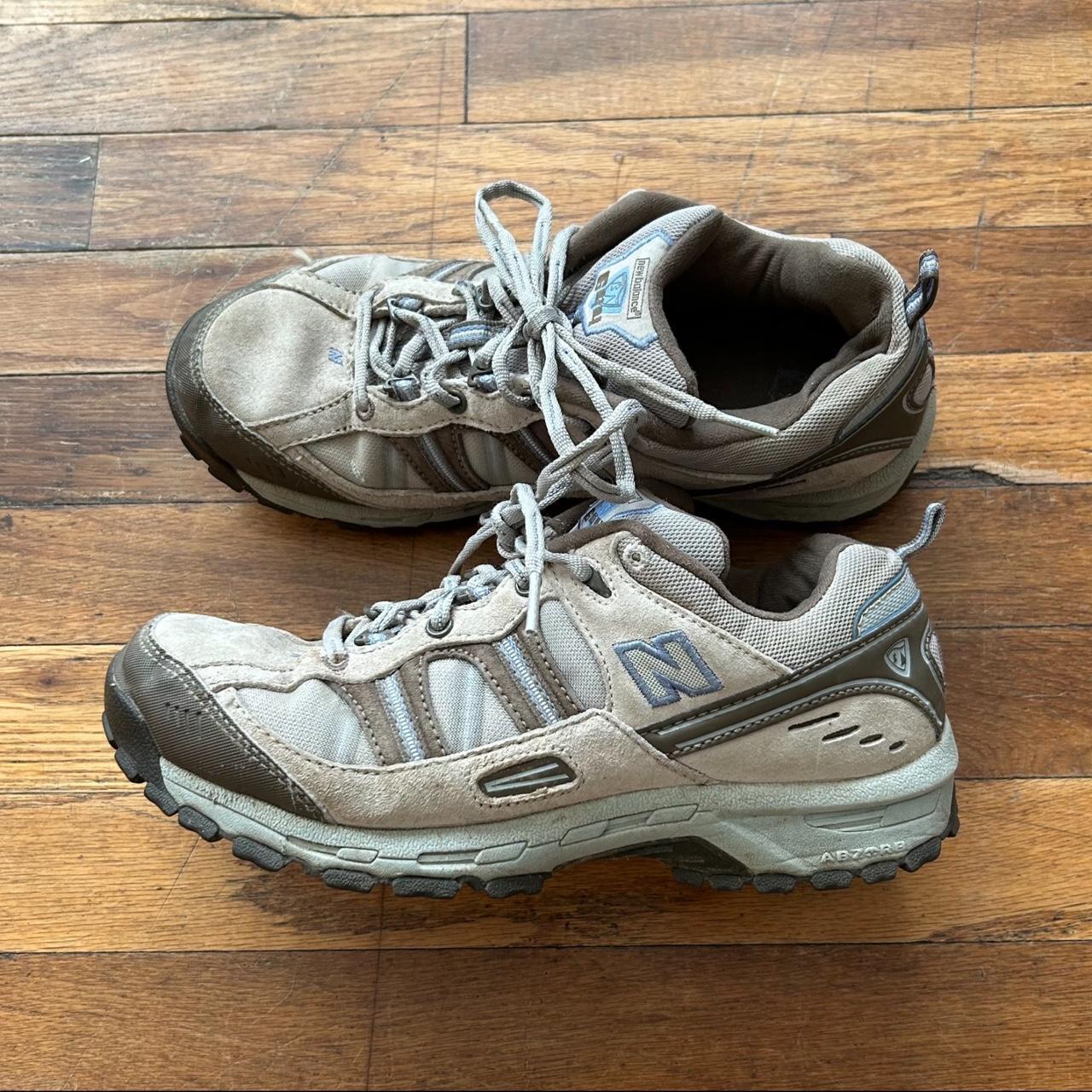 Chunky new balance Light brown| size womens 10... - Depop