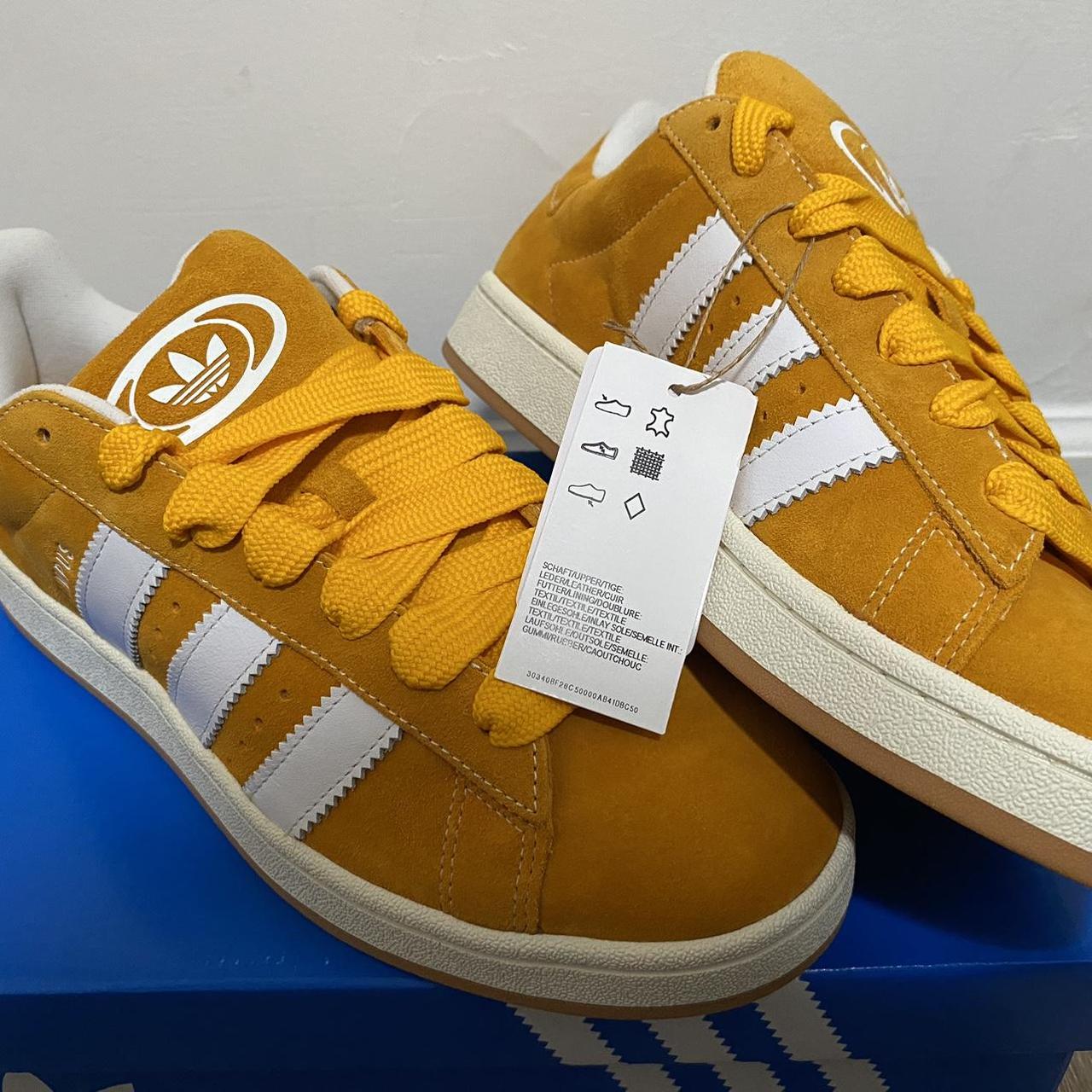 Adidas campus 00 mustard yellow - Depop
