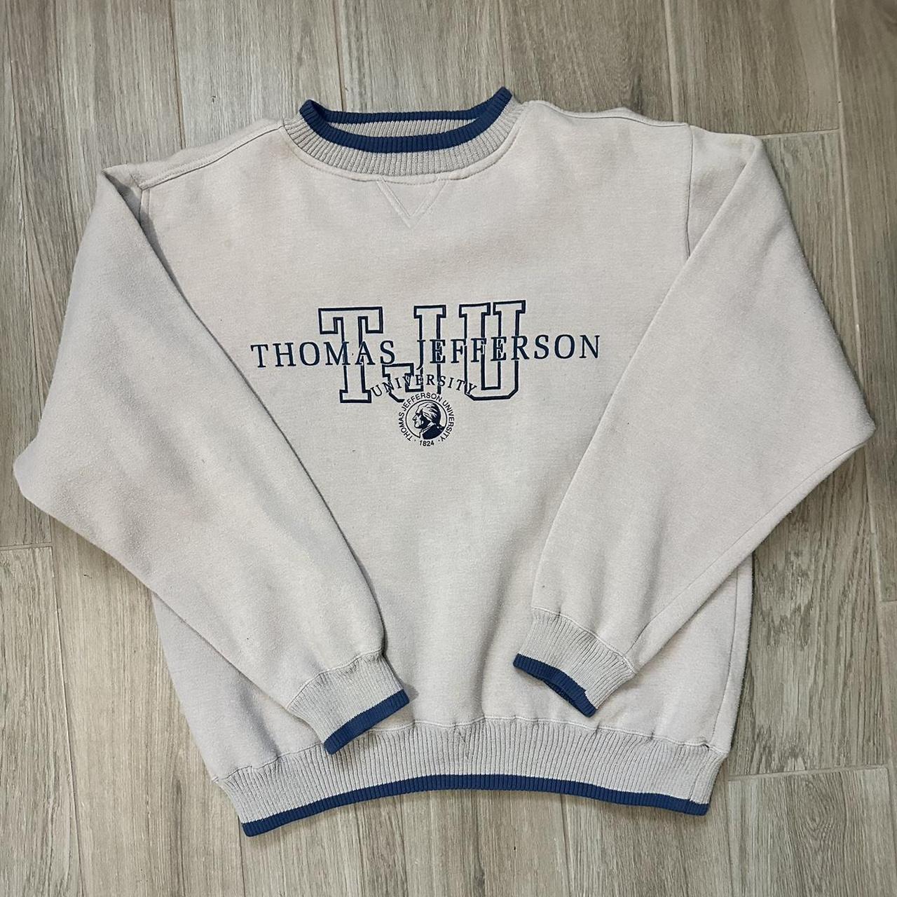 Thomas Jefferson university sweatshirt men’s size... - Depop