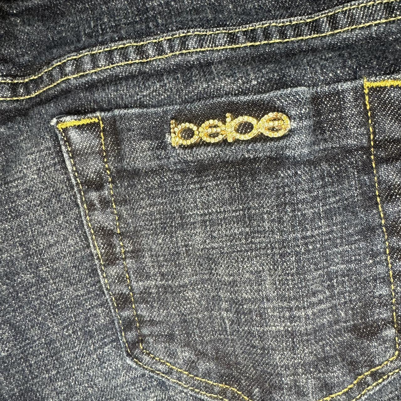 VINTAGE** BEBE bell bottom jeans Perfect condition,... - Depop