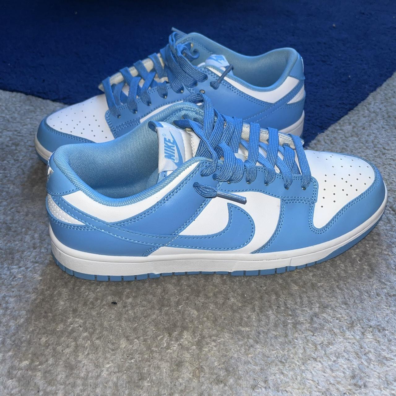‘University Blue’ Dunk low Size 9.5 - Depop