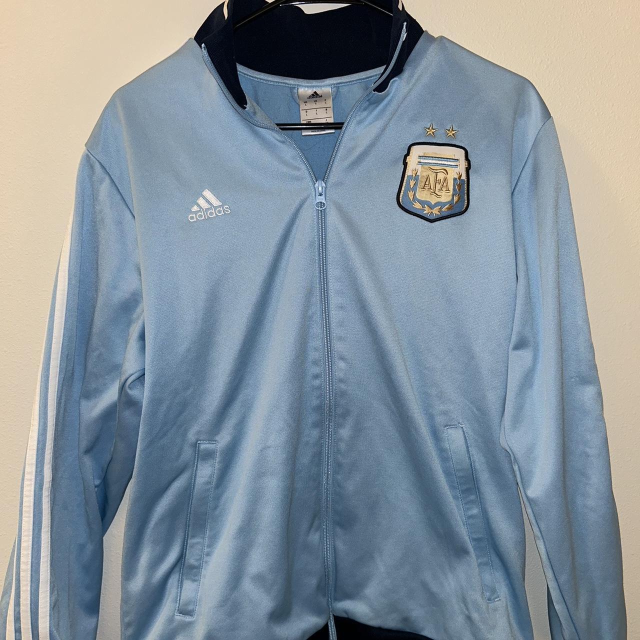 Adidas Argentina Messi Track Jacket Men’s L #messi... - Depop