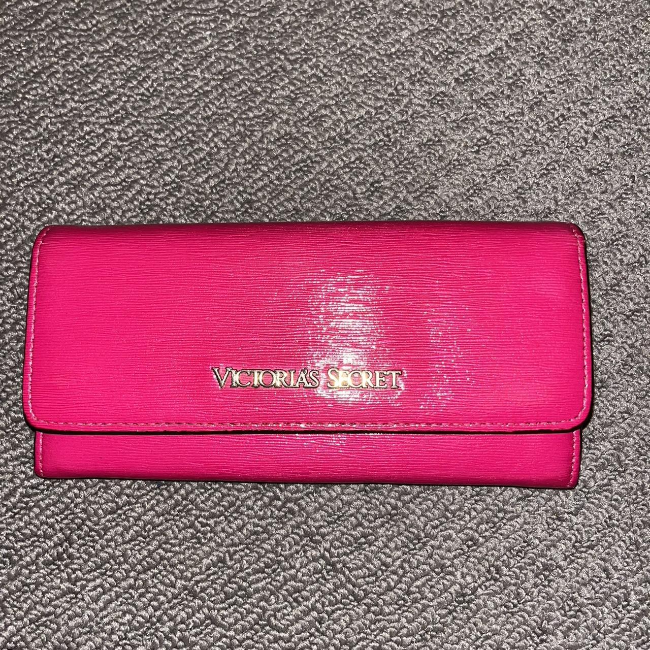 Victoria’s Secret wallet with gold hardware. Gold... - Depop