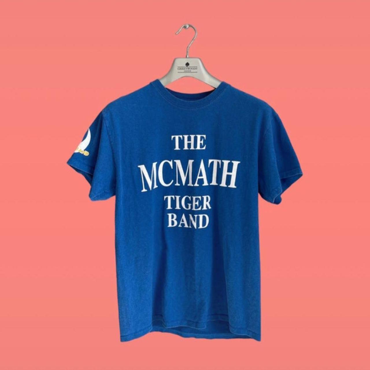 Denton Band ‘The McMath Tiger Band’ Printed T-Shirt... - Depop