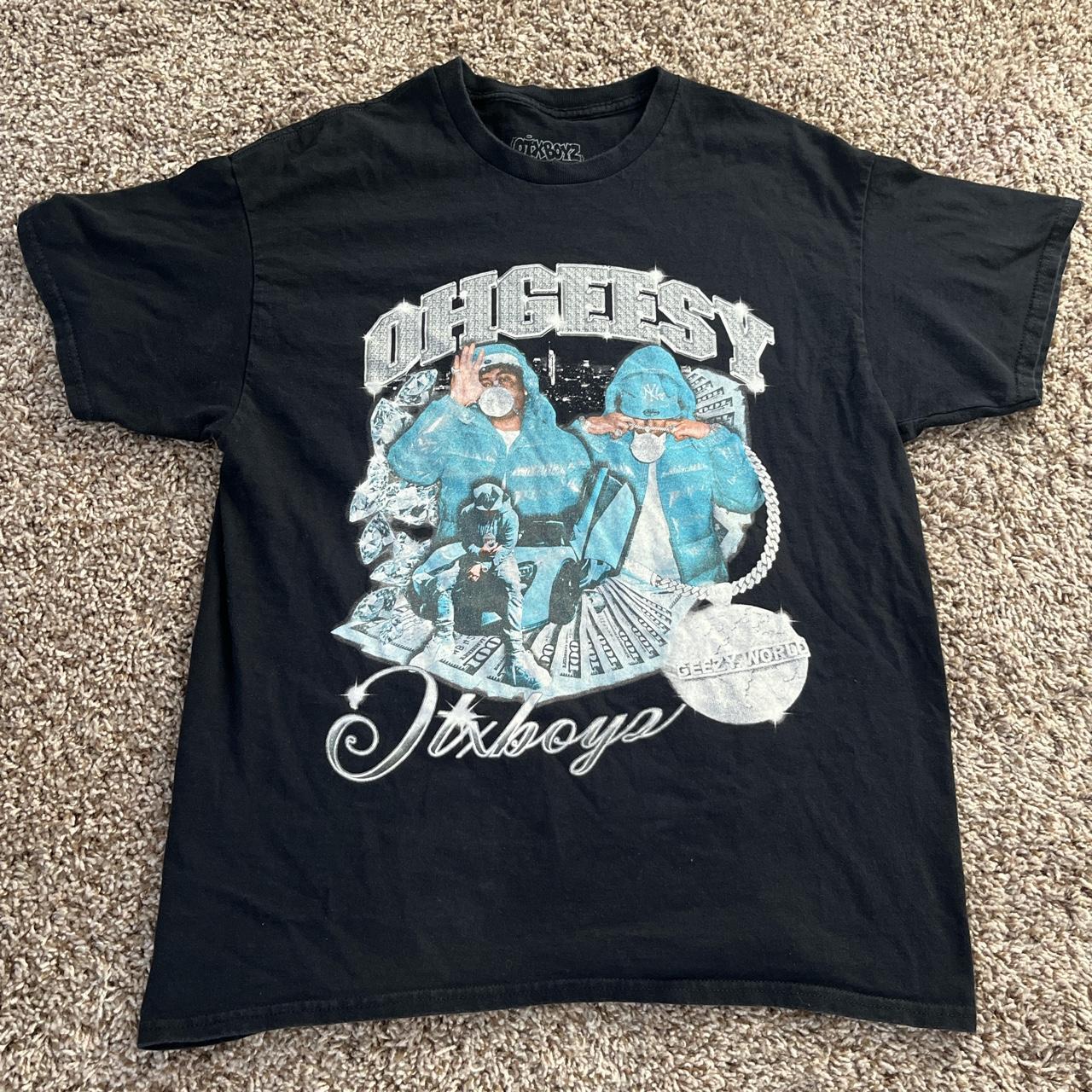 Ohgeesy Graphic Tee, Used size L - Depop