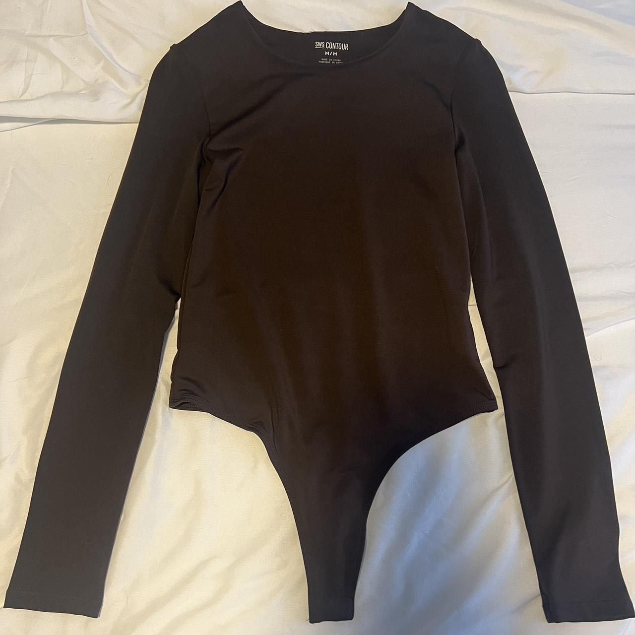 Chocolate Brown Body Suit - feels like skims -... - Depop