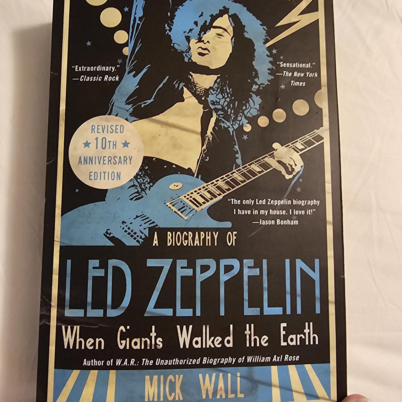 LED ZEPPELIN BIOGRAPHY. Read Once. Barnes&Noble 551... - Depop