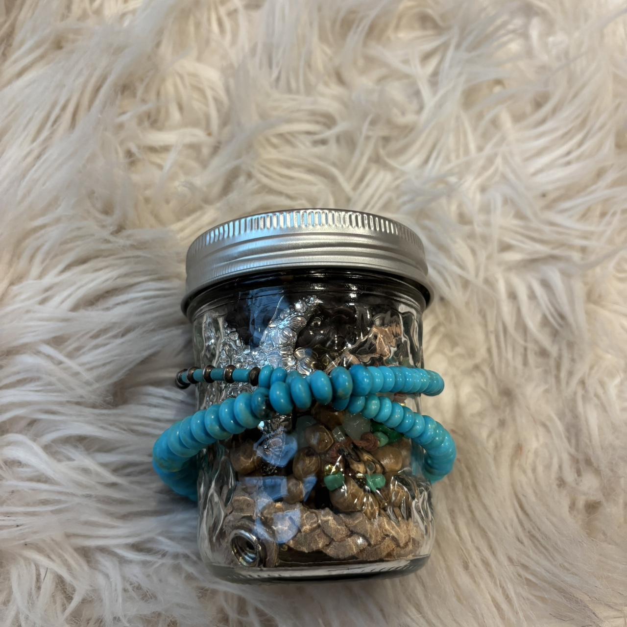 Jewlery jar! random jar with some cute mystery... | Depop