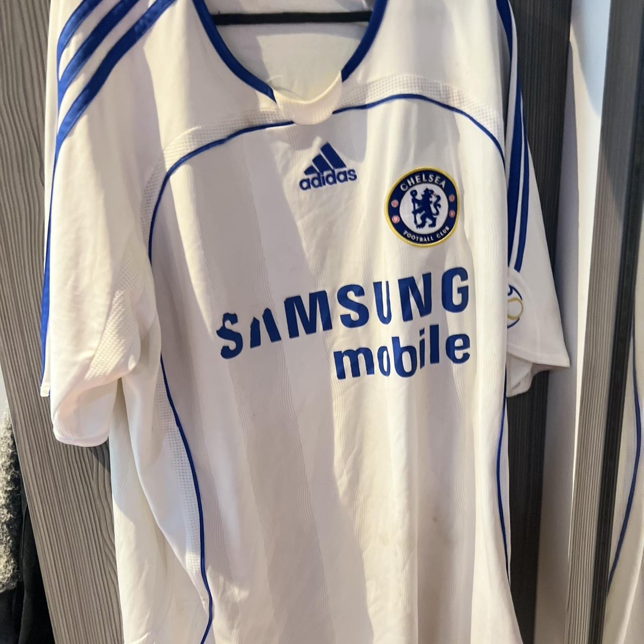 Chelsea 09/10 Away Kit Size Xl NO Name On The Back. - Depop