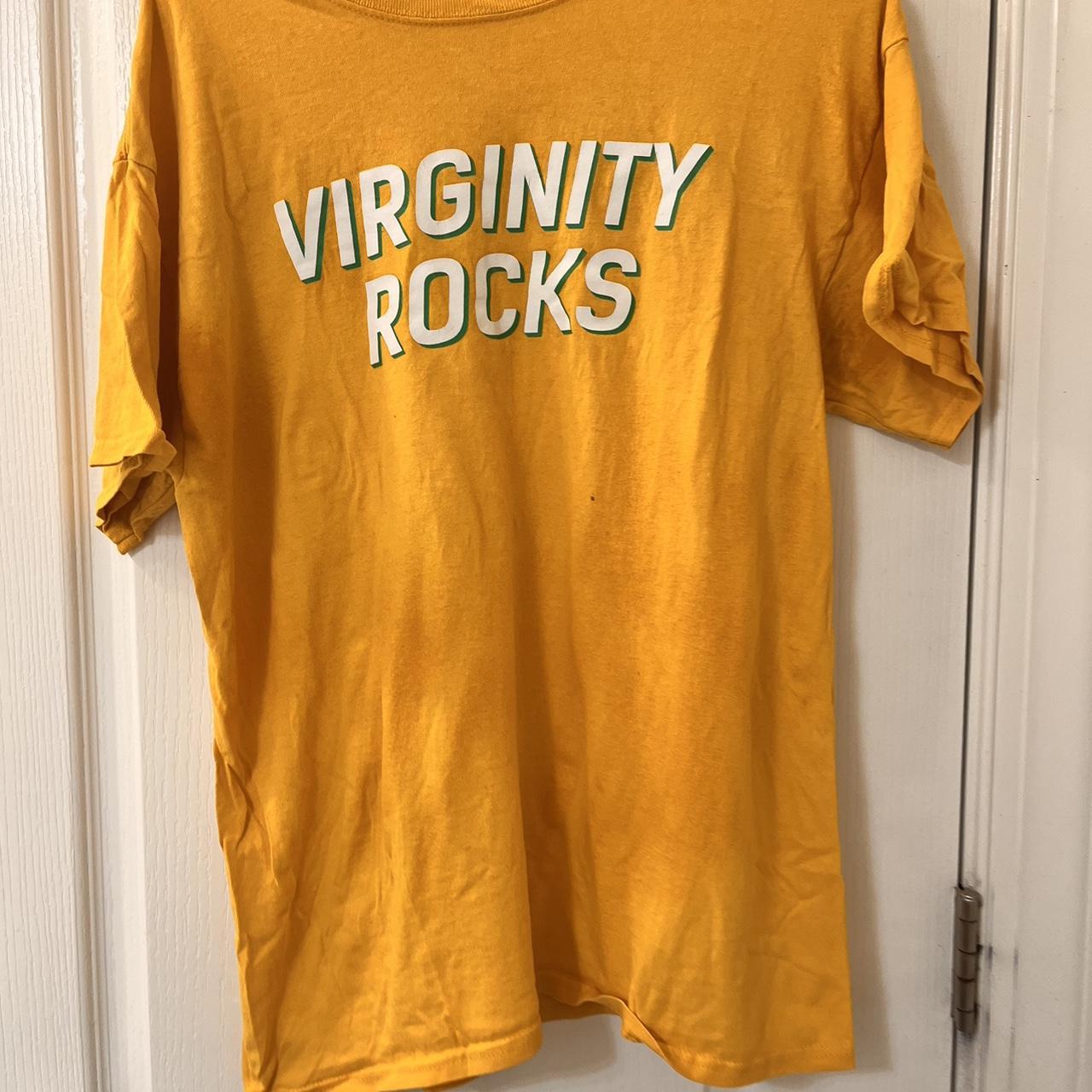 VIRGINITY ROCKS 🤘🤘🤘 danny duncan shirt says large... - Depop