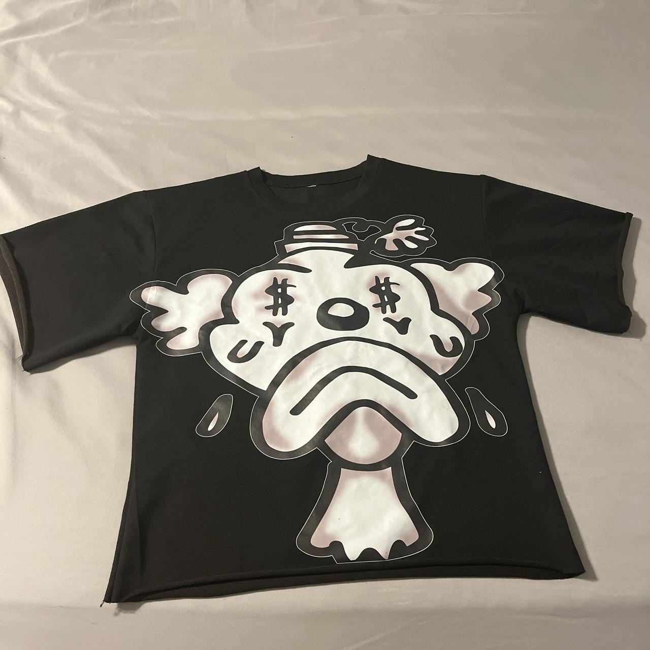 DDIFERENTOFFICIAL “ Rich Clown” graphic tee 100%... - Depop
