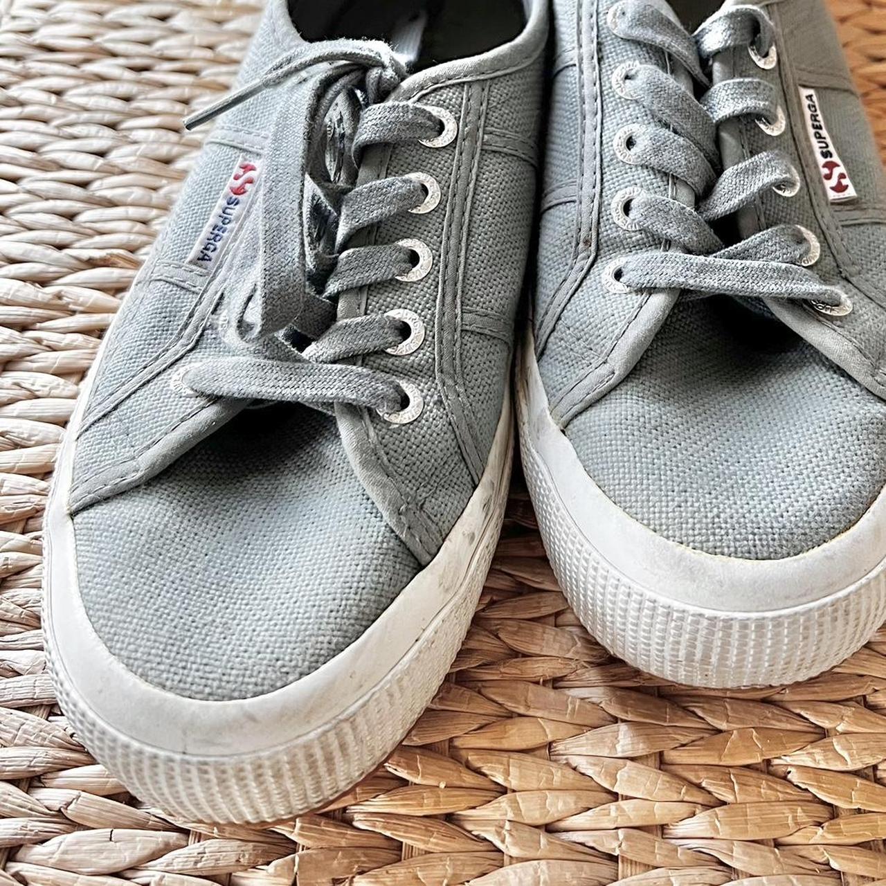 Grey Blue Cotu Classic Superga Italian sneakers size... - Depop