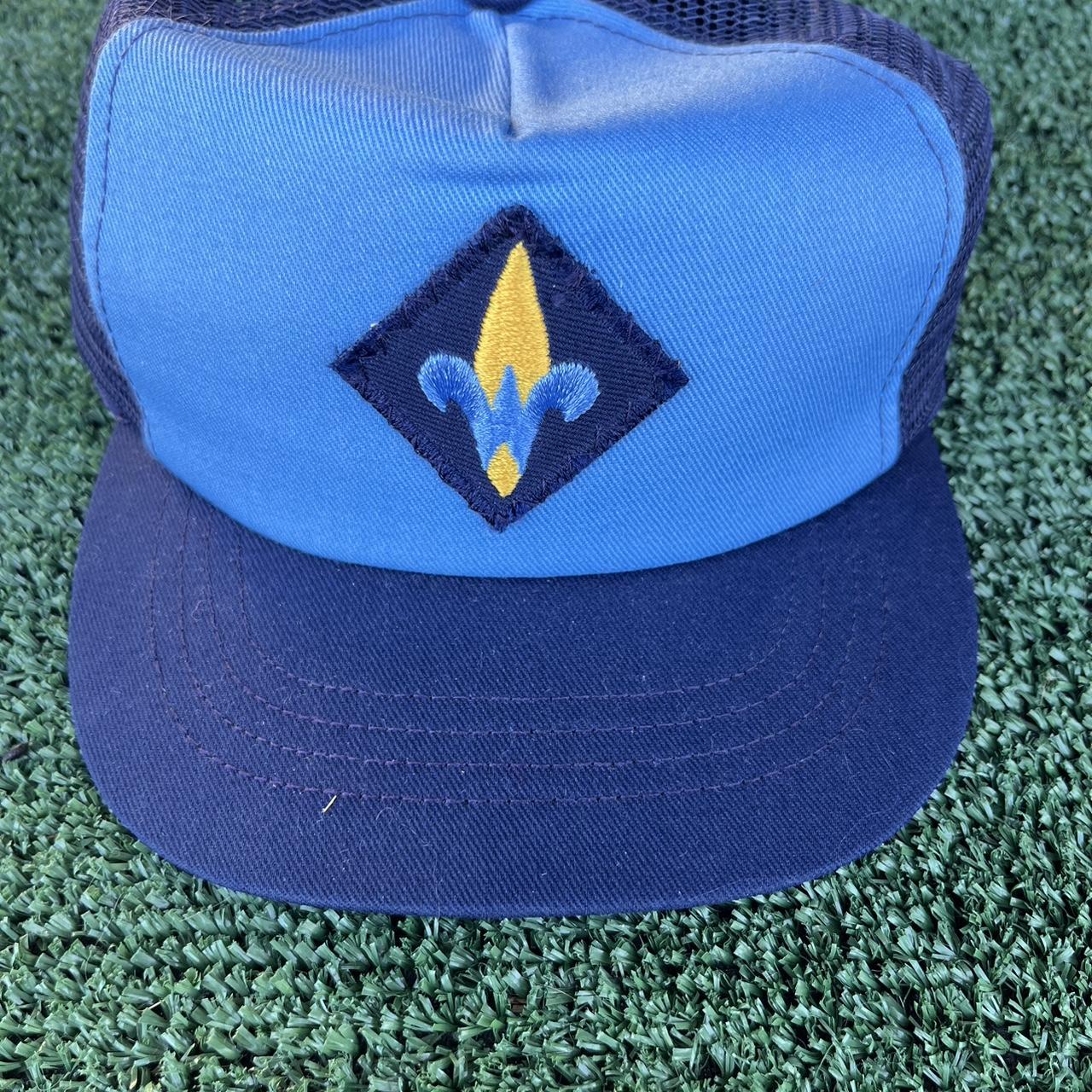 Blue Boy Scouts weblo mesh cap. - Depop