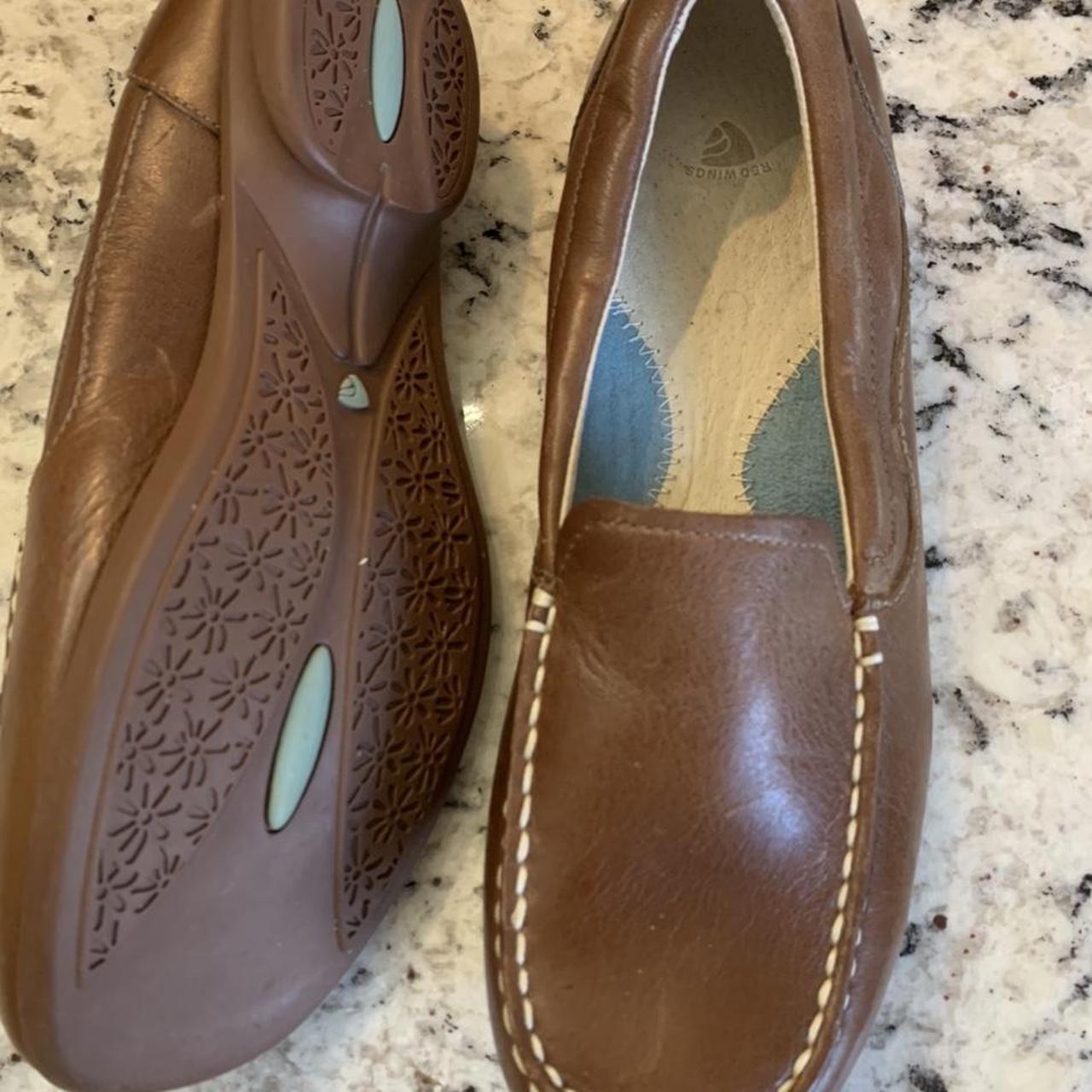 Red Wing slip on loafers #redwing redwingshoes size... - Depop