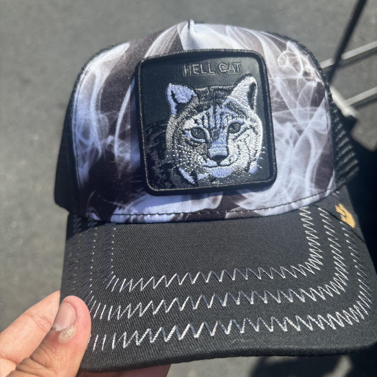 Goorin Bros Hellcat Smoke Trucker Hat Brand... - Depop